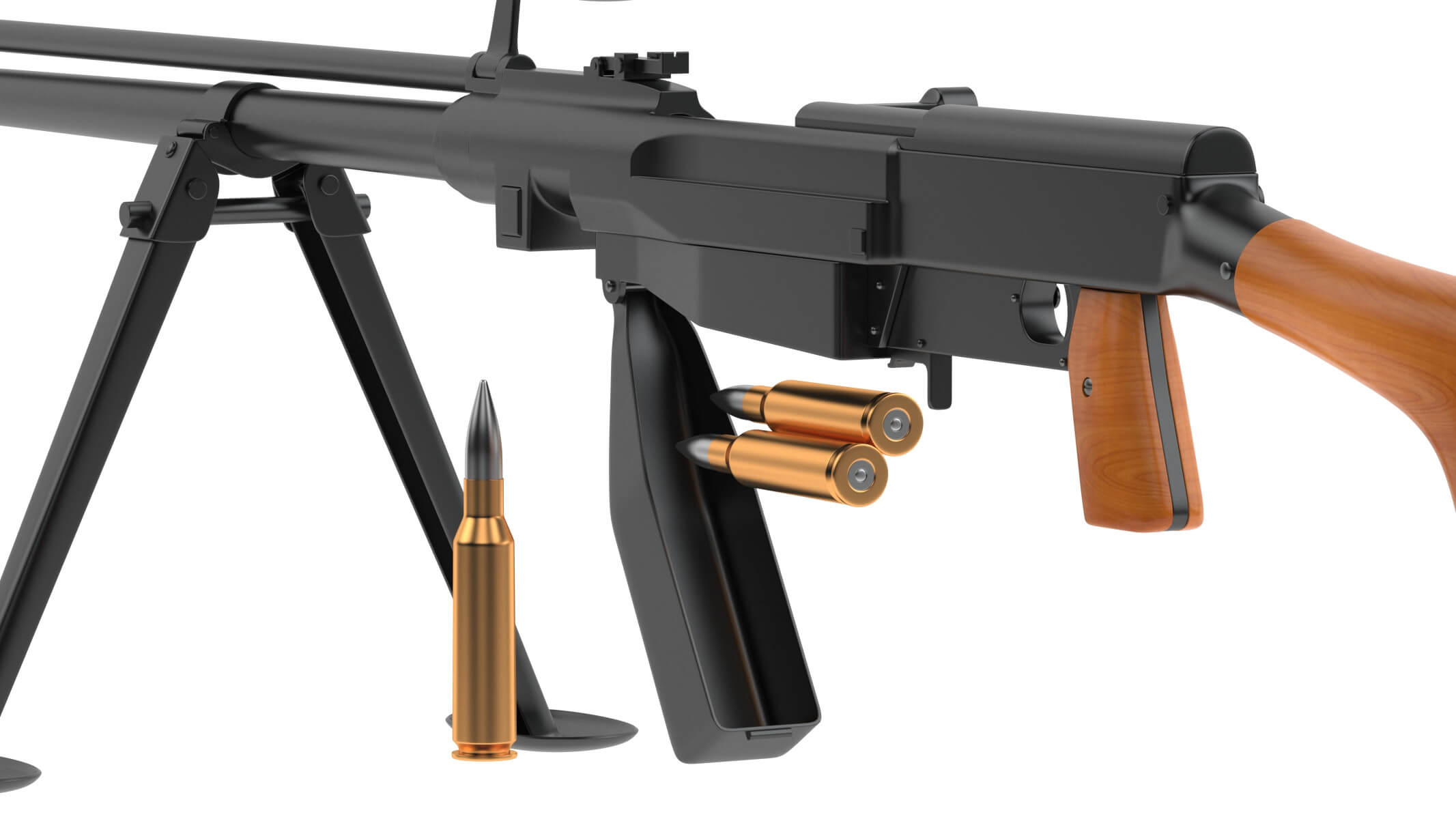 PTRS-41 3D Model by frezzy