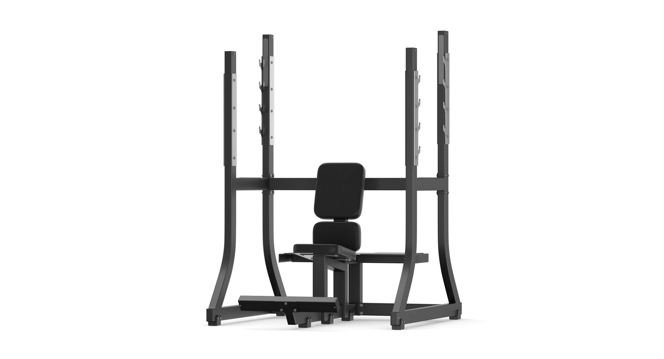 Pure Olympic Military Bench - 3D Model by frezzy