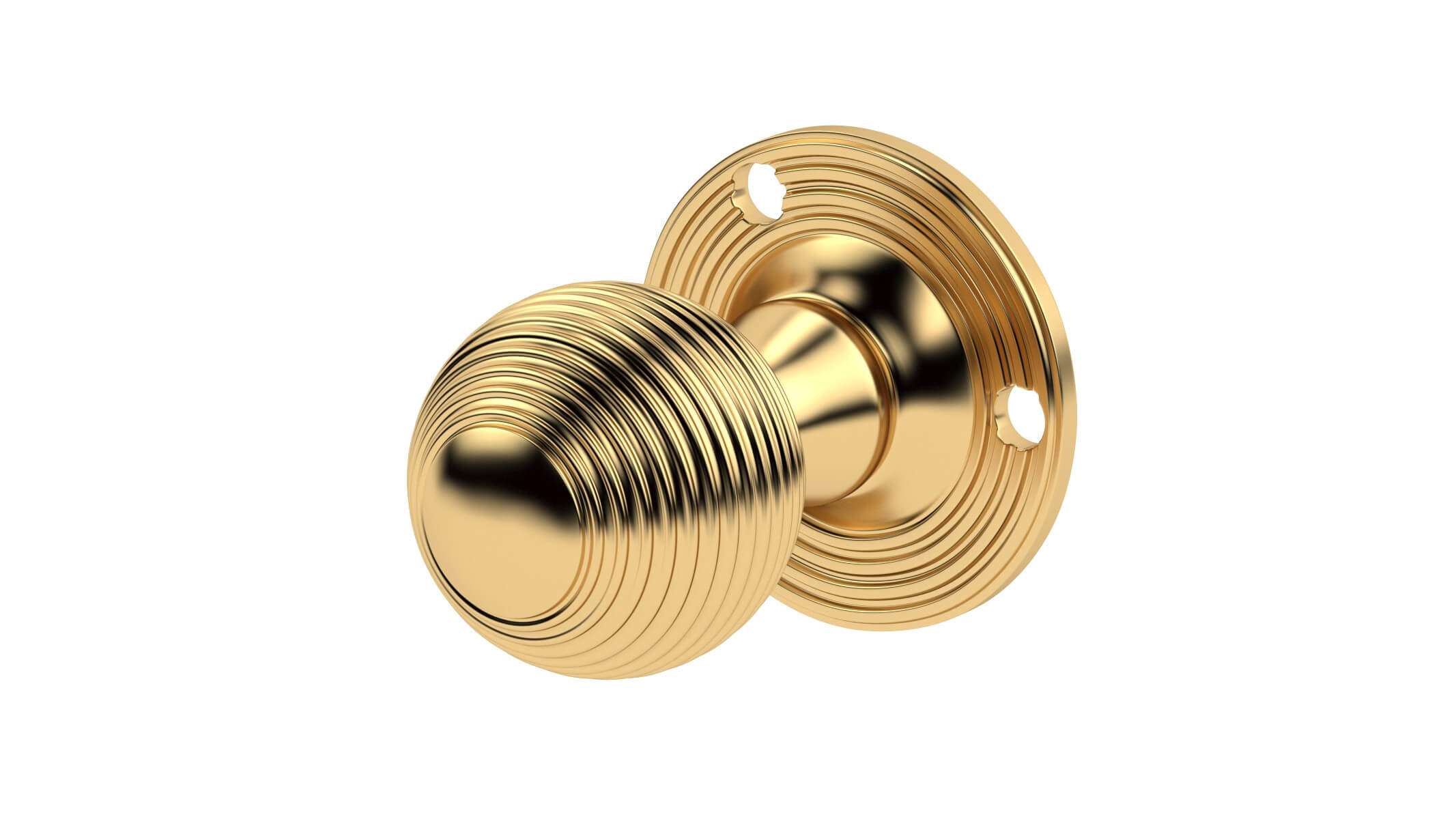 Queen Anne Mortice Door Knob - 3D Model by frezzy