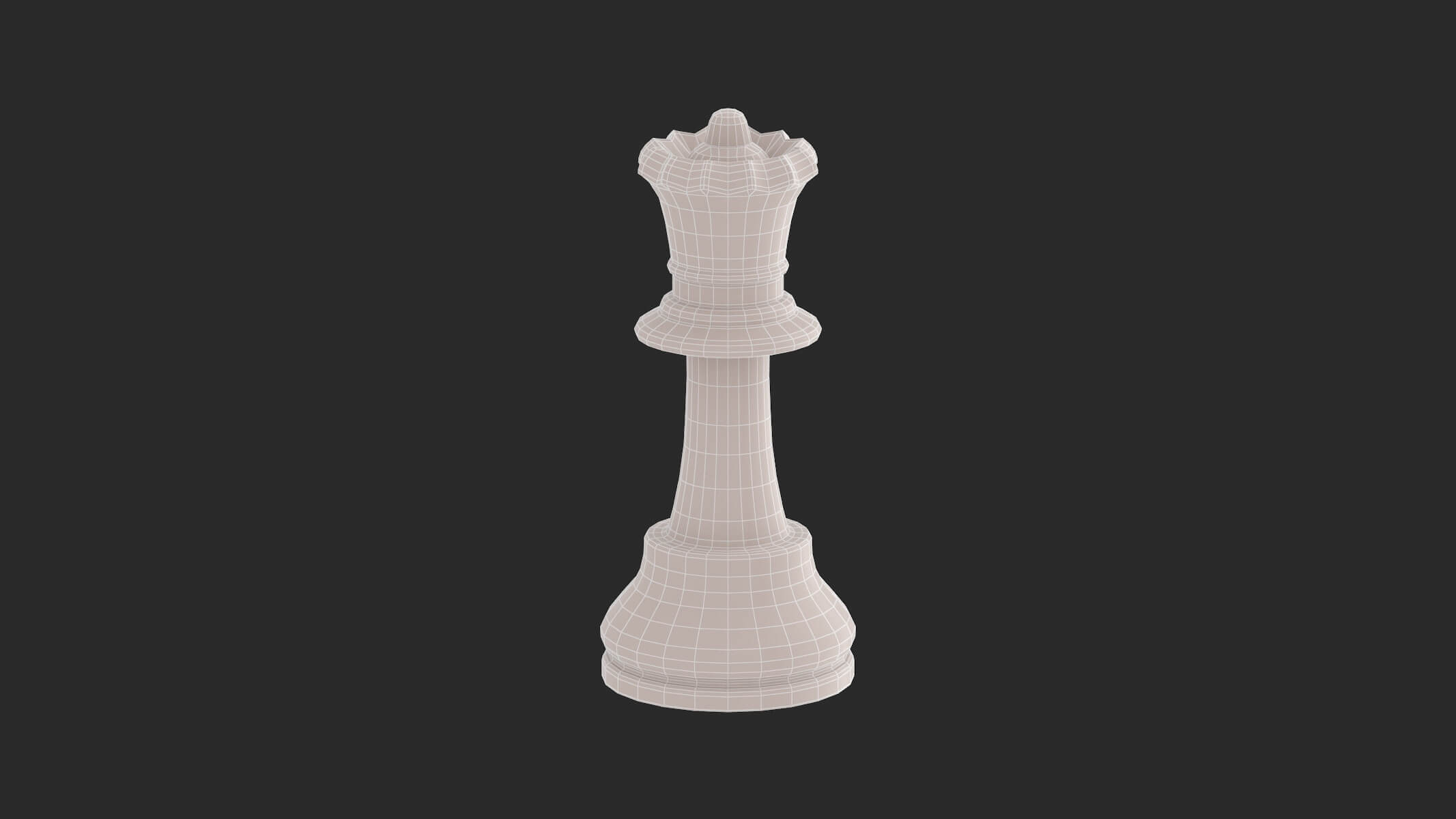 Queen Chess - 3D Model by frezzy