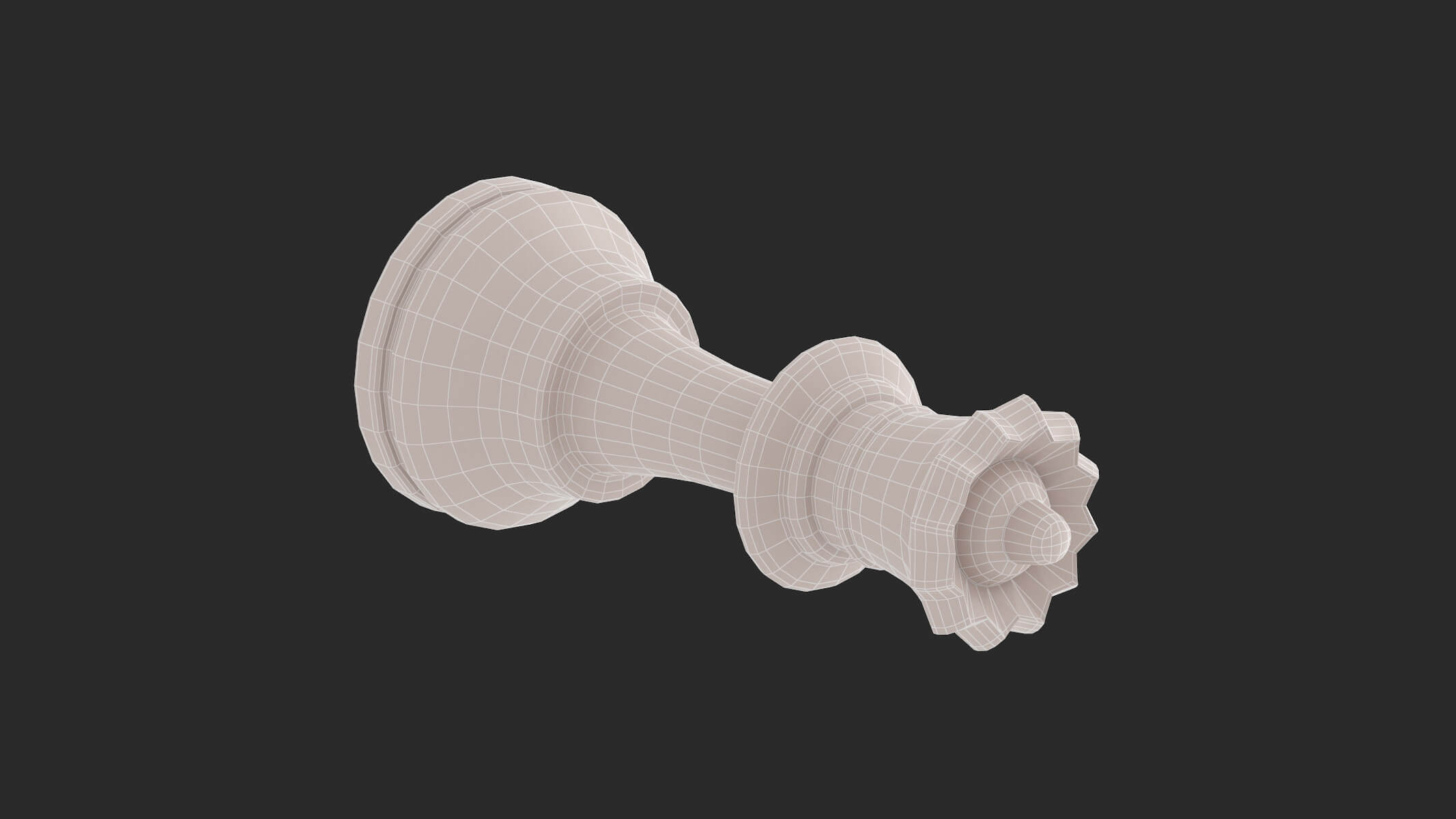 Queen Chess - 3D Model by frezzy