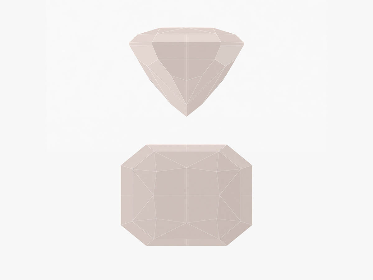 Diamond Cut Out 3d