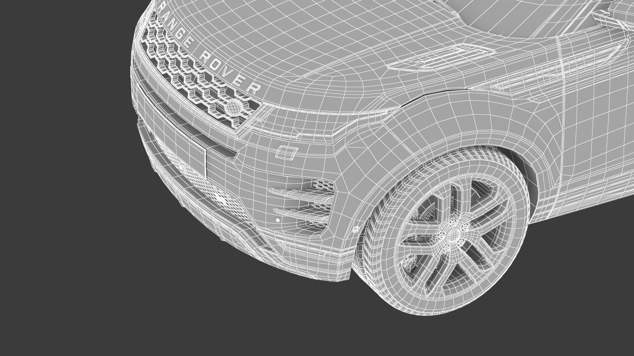 Range Rover Evoque 2020 - 3D Model by frezzy