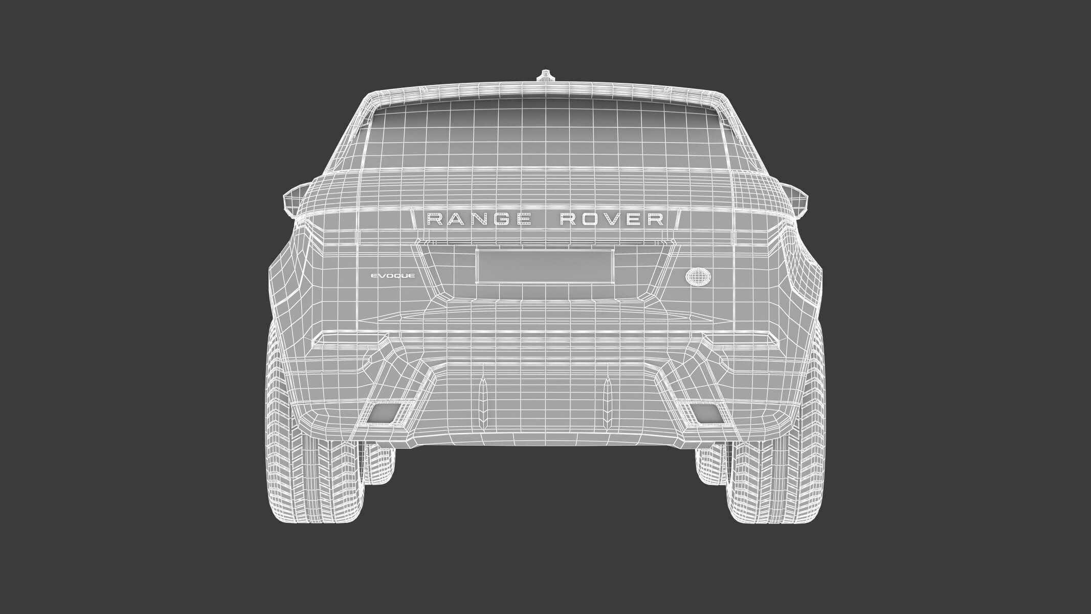 Range Rover Evoque 2020 - 3D Model by frezzy