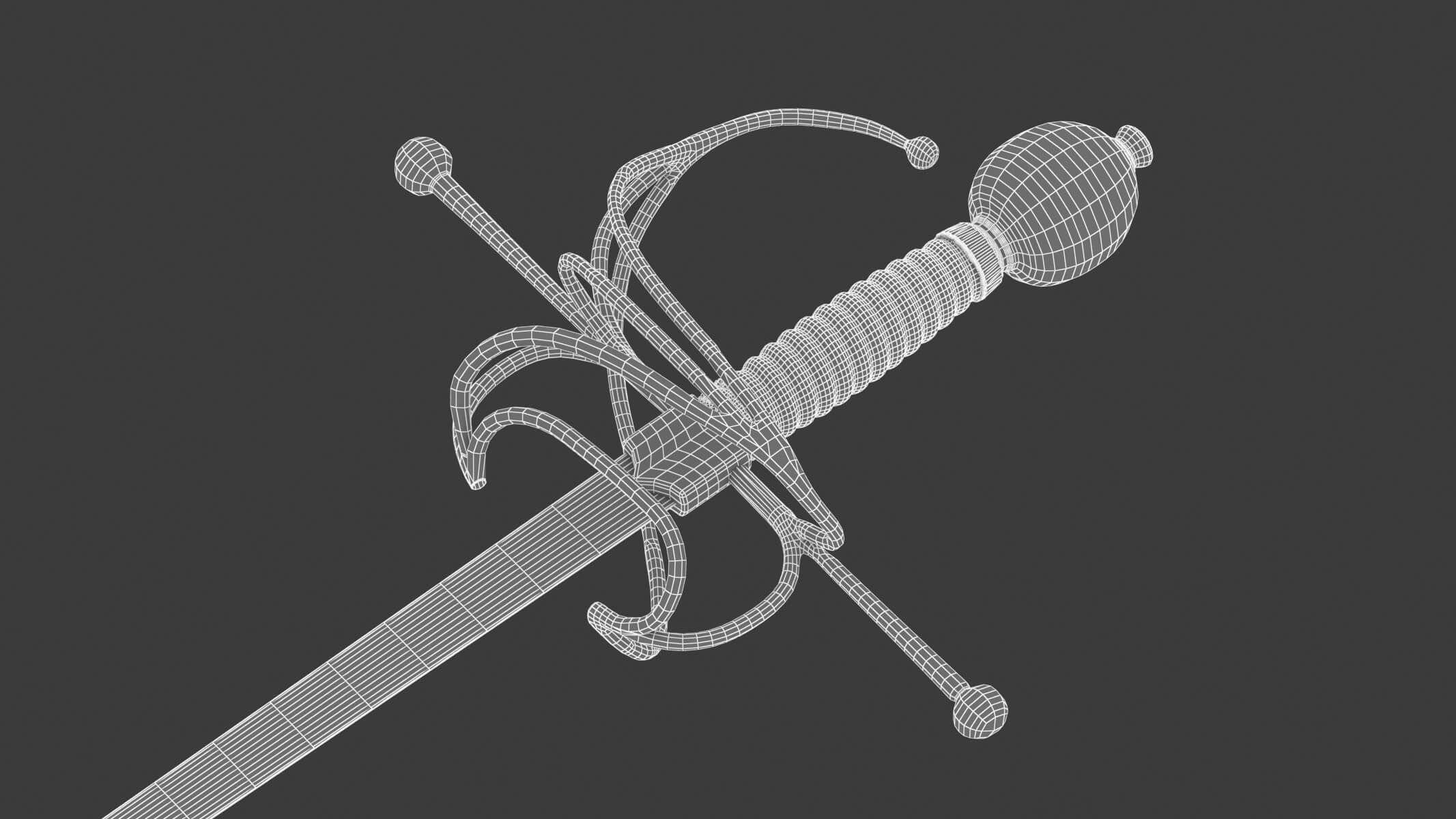 Rapier - 3D Model by frezzy
