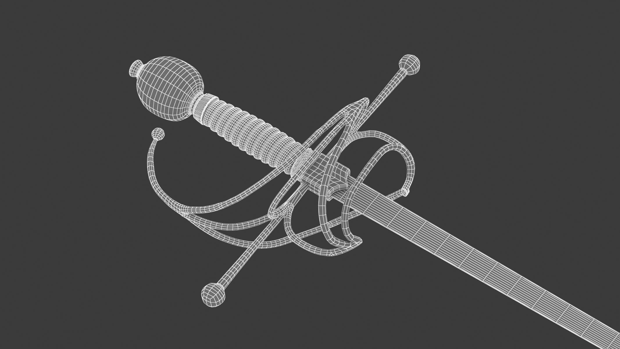 Rapier - 3D Model by frezzy