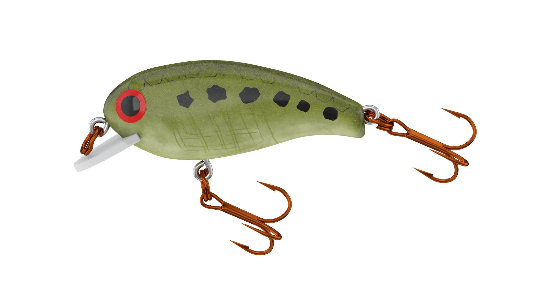 Rebel Super Teeny Wee-R Lure 3D Model by frezzy