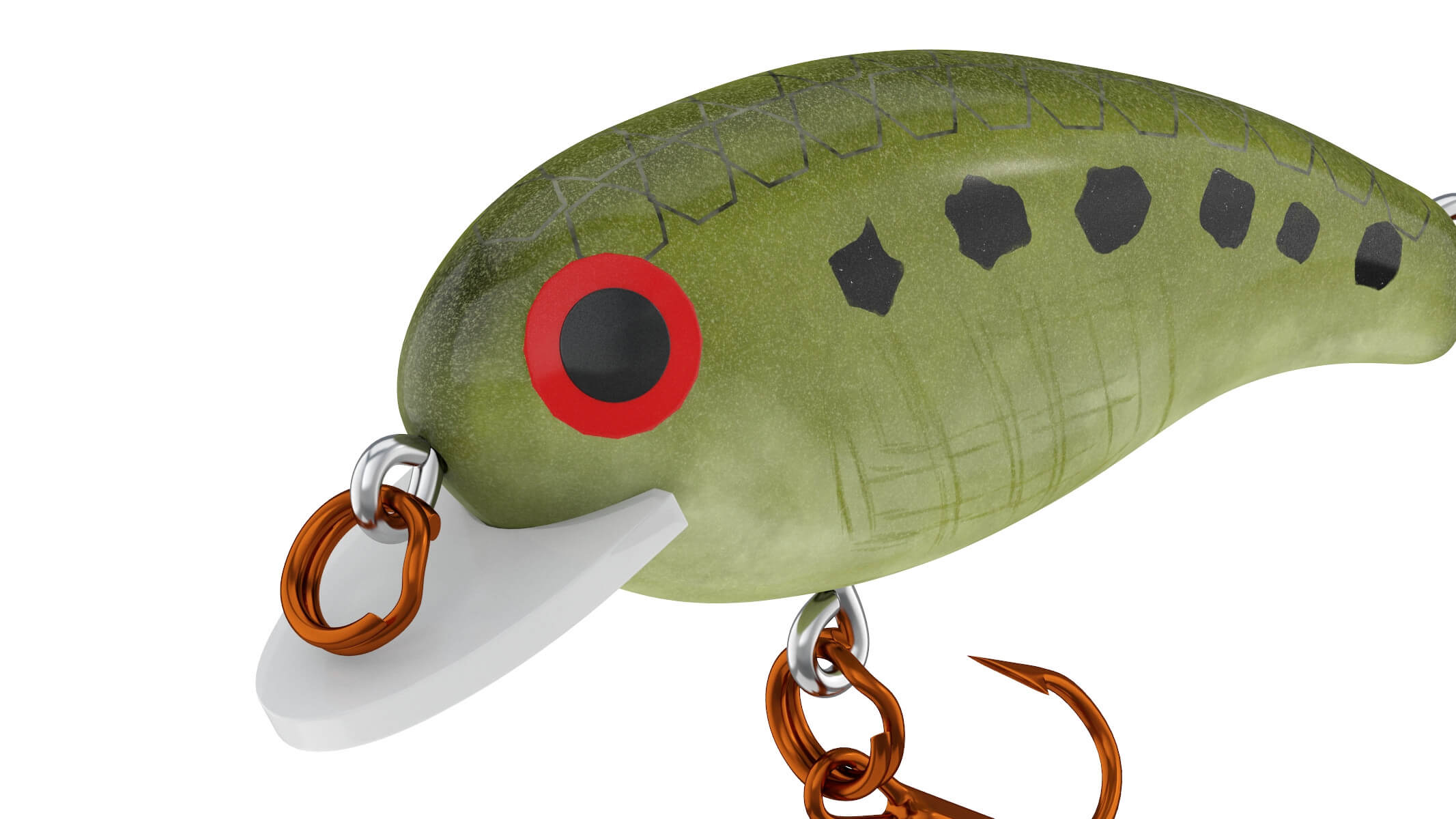 Rebel Super Teeny Wee-R Lure 3D Model by frezzy