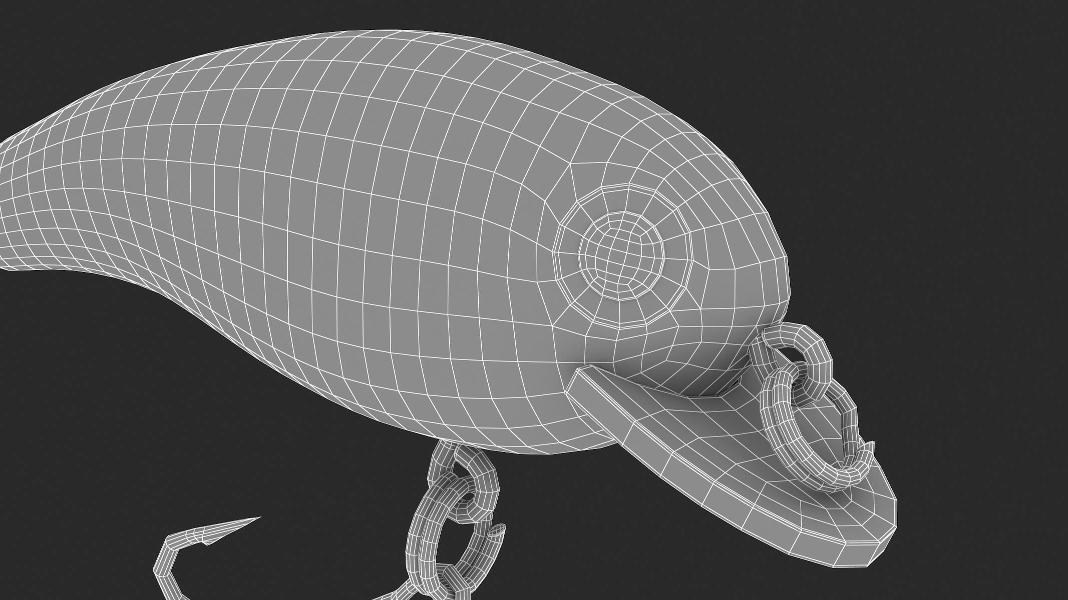 Rebel Super Teeny Wee-R Lure 3D Model by frezzy