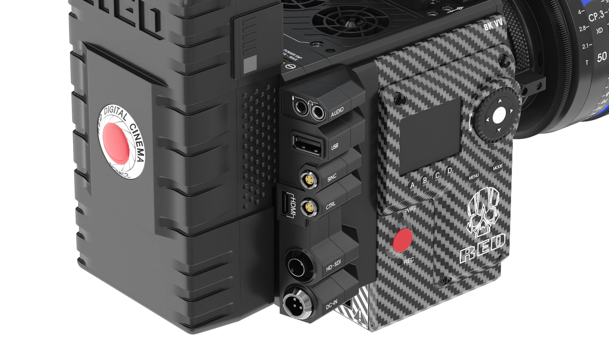 RED Weapon Monstro Cinema Camera - 3D Model by frezzy