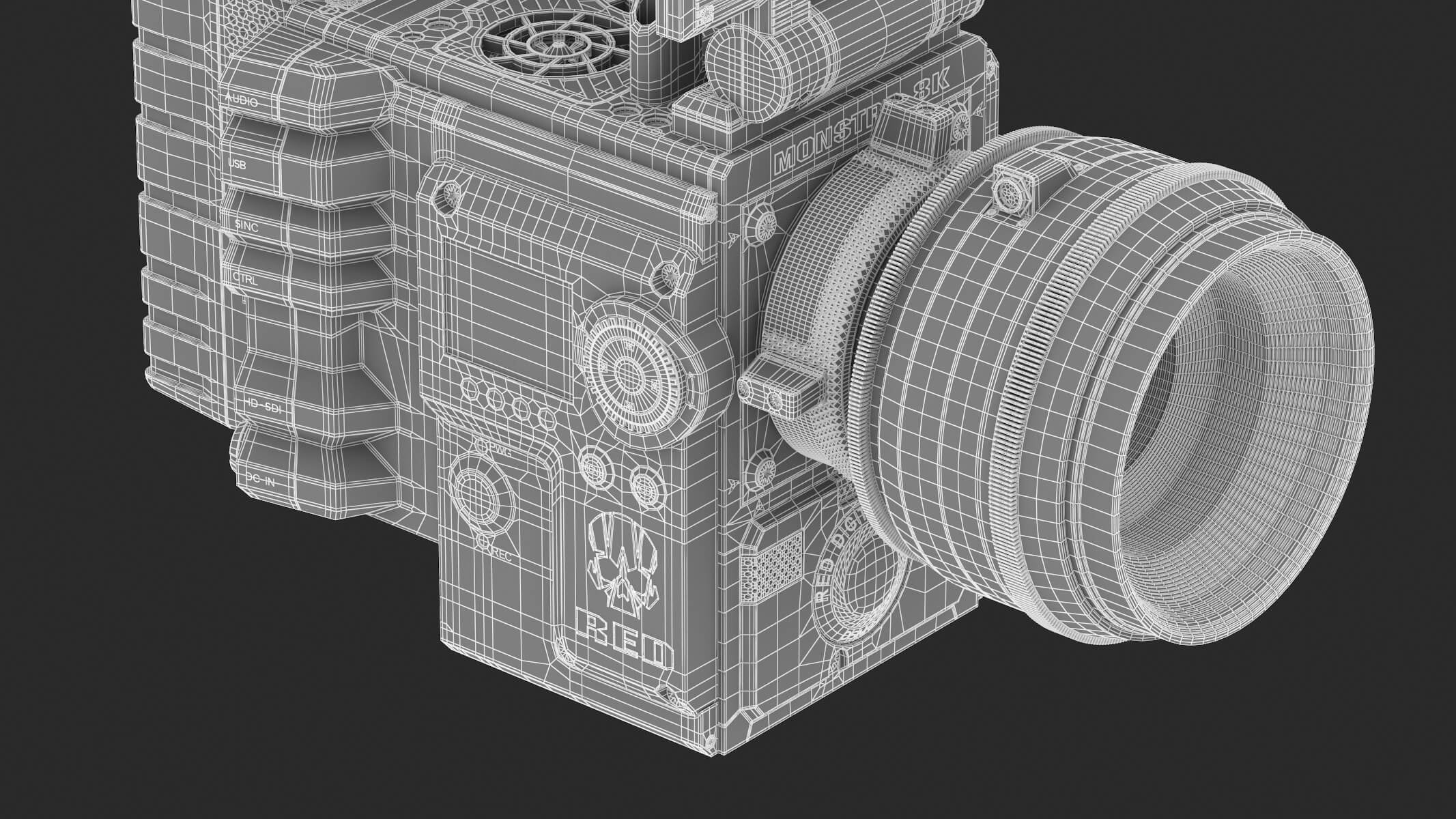 Red Camera 3d