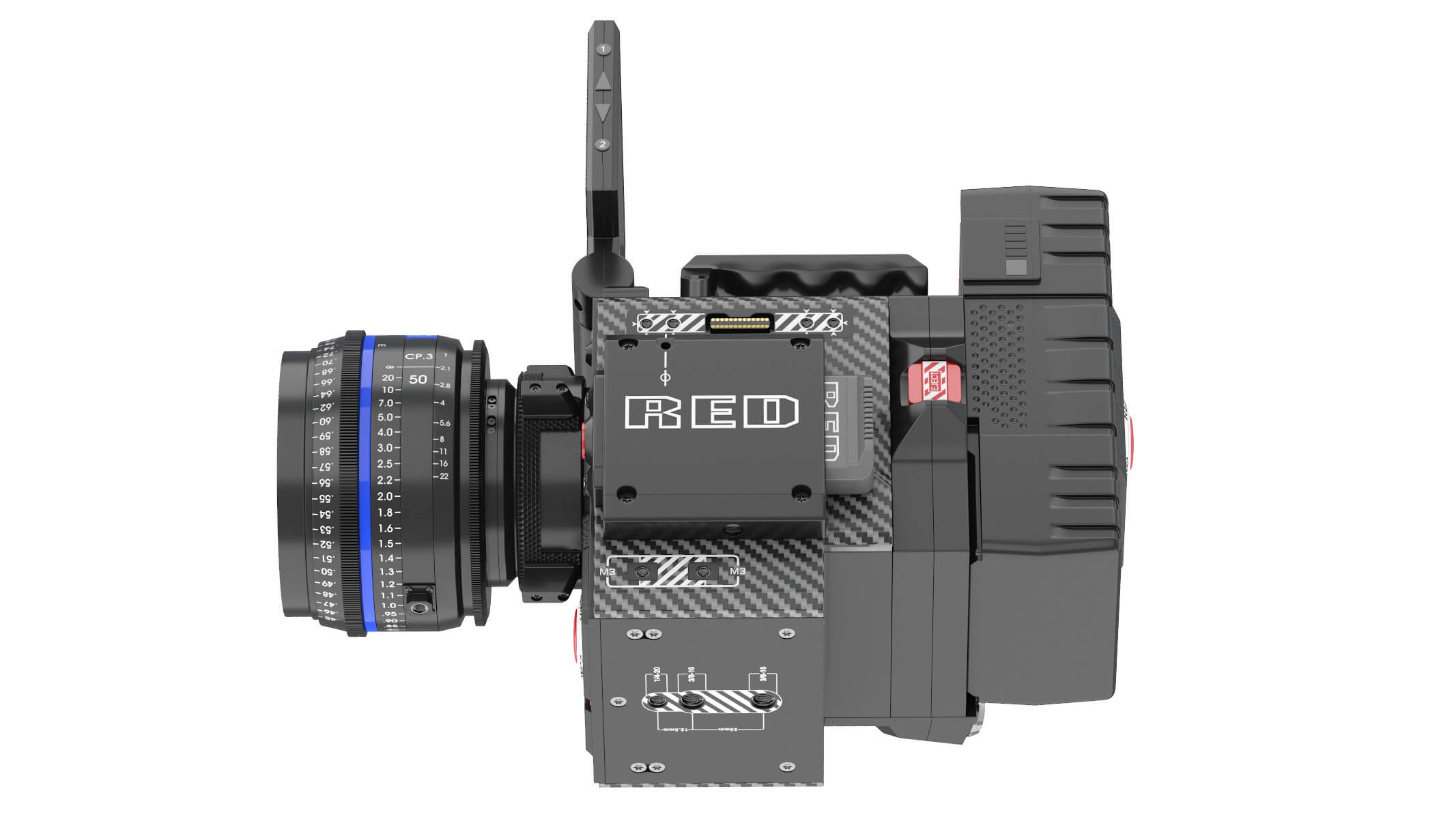 RED Weapon Monstro Cinema Camera - 3D Model by frezzy