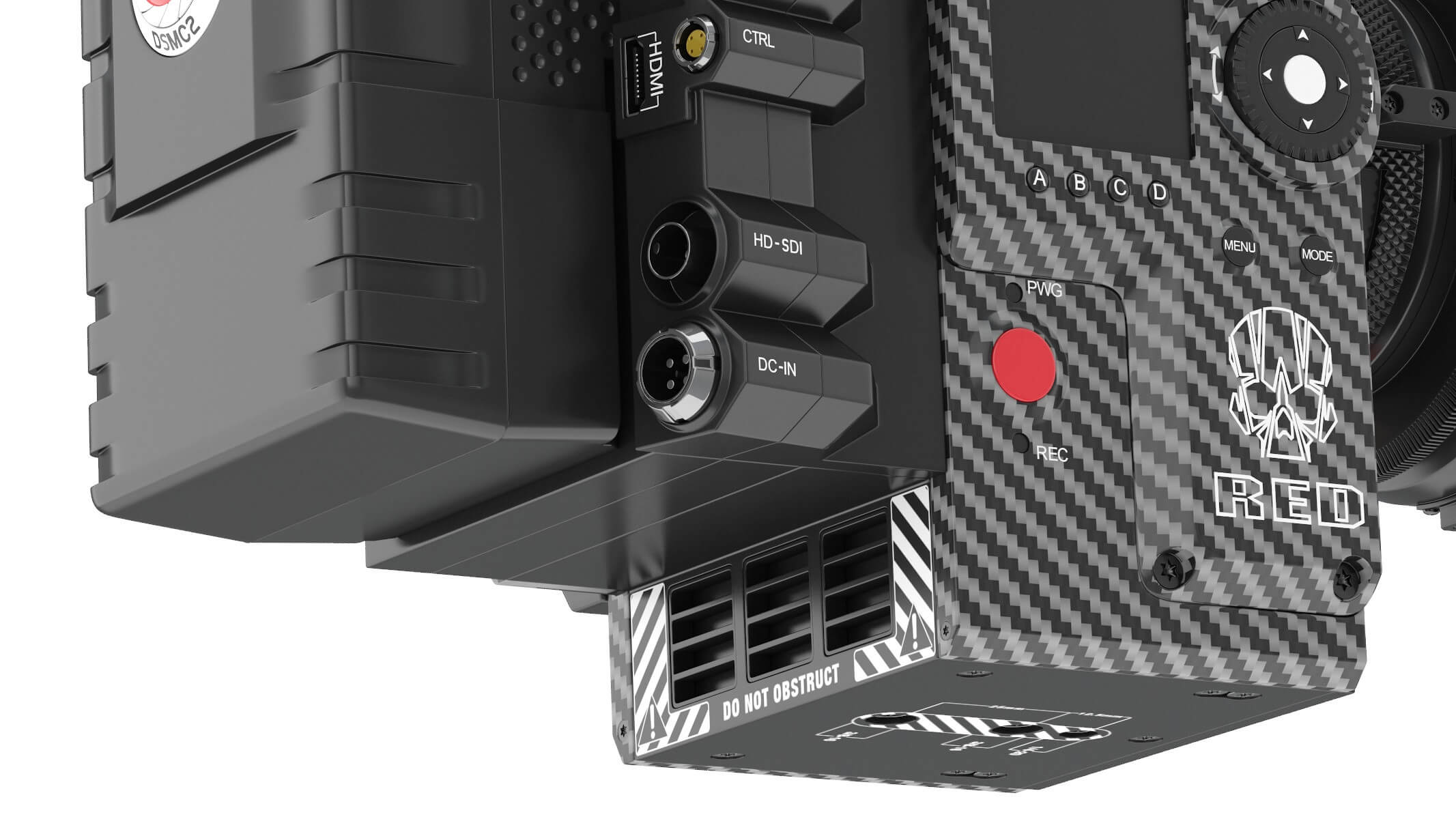 RED Weapon Monstro Cinema Camera - 3D Model by frezzy