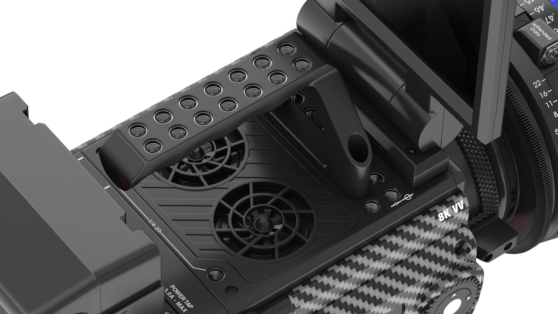 RED Weapon Monstro Cinema Camera - 3D Model by frezzy