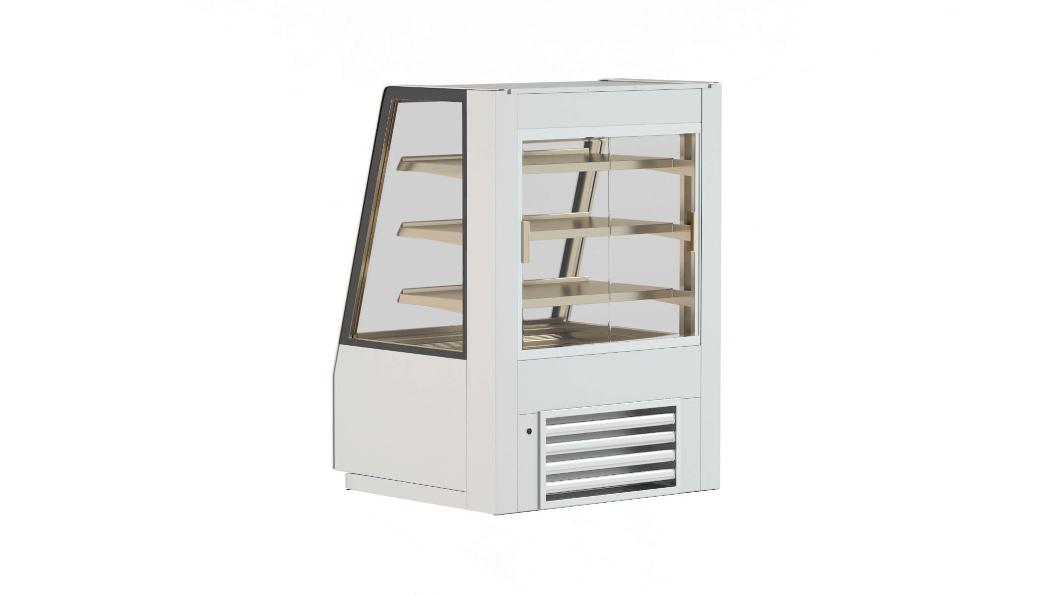 Refrigerated High Bakery Display Case - 3D Model by frezzy