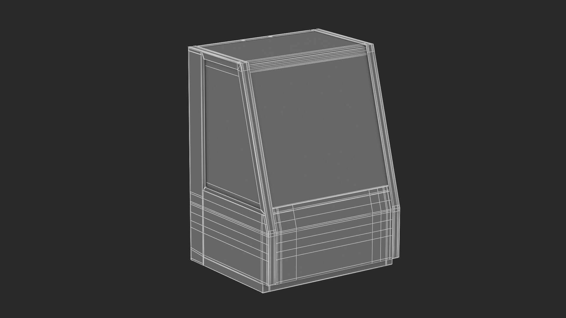 Refrigerated High Bakery Display Case - 3D Model by frezzy