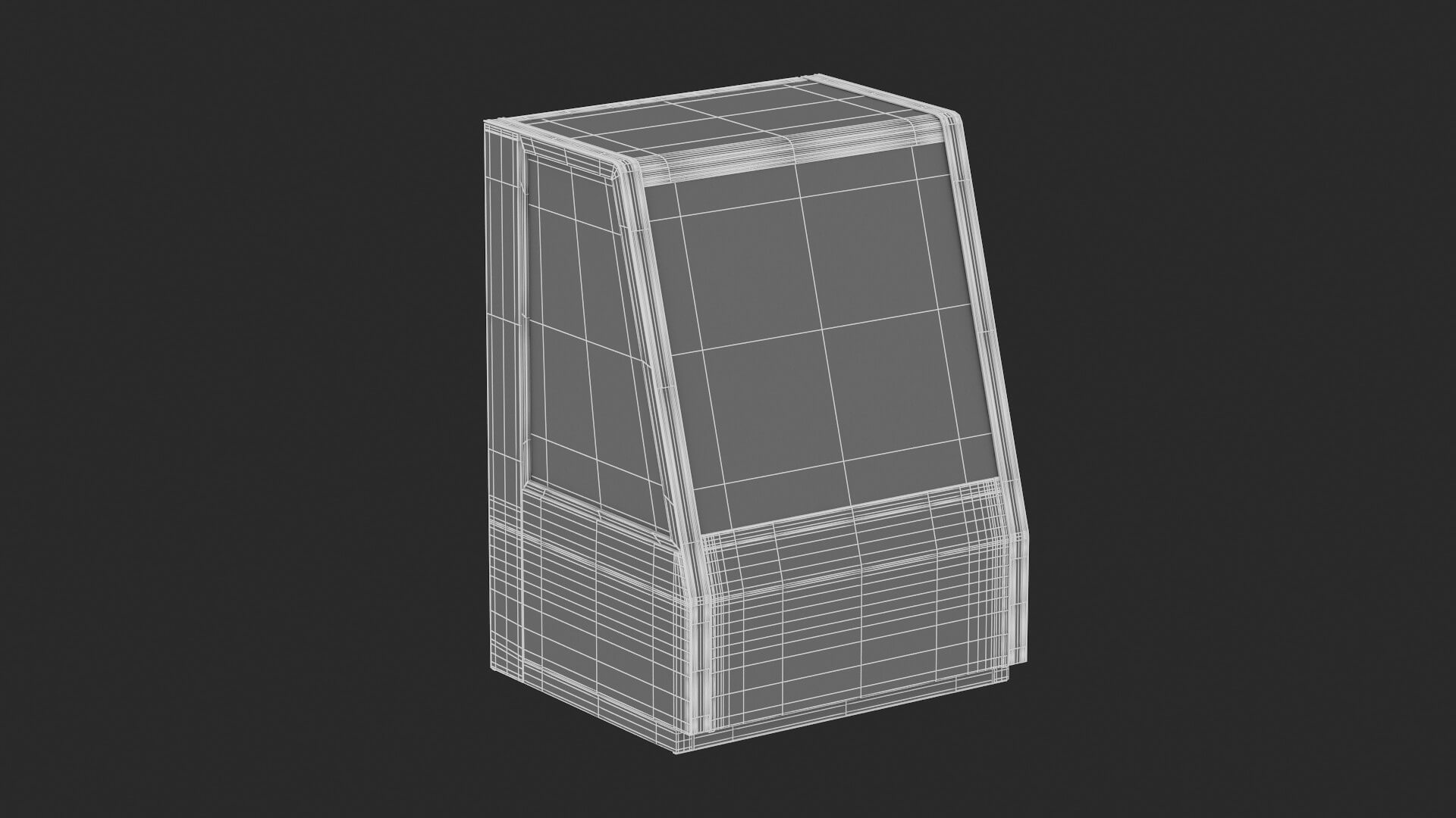 Refrigerated High Bakery Display Case - 3D Model by frezzy