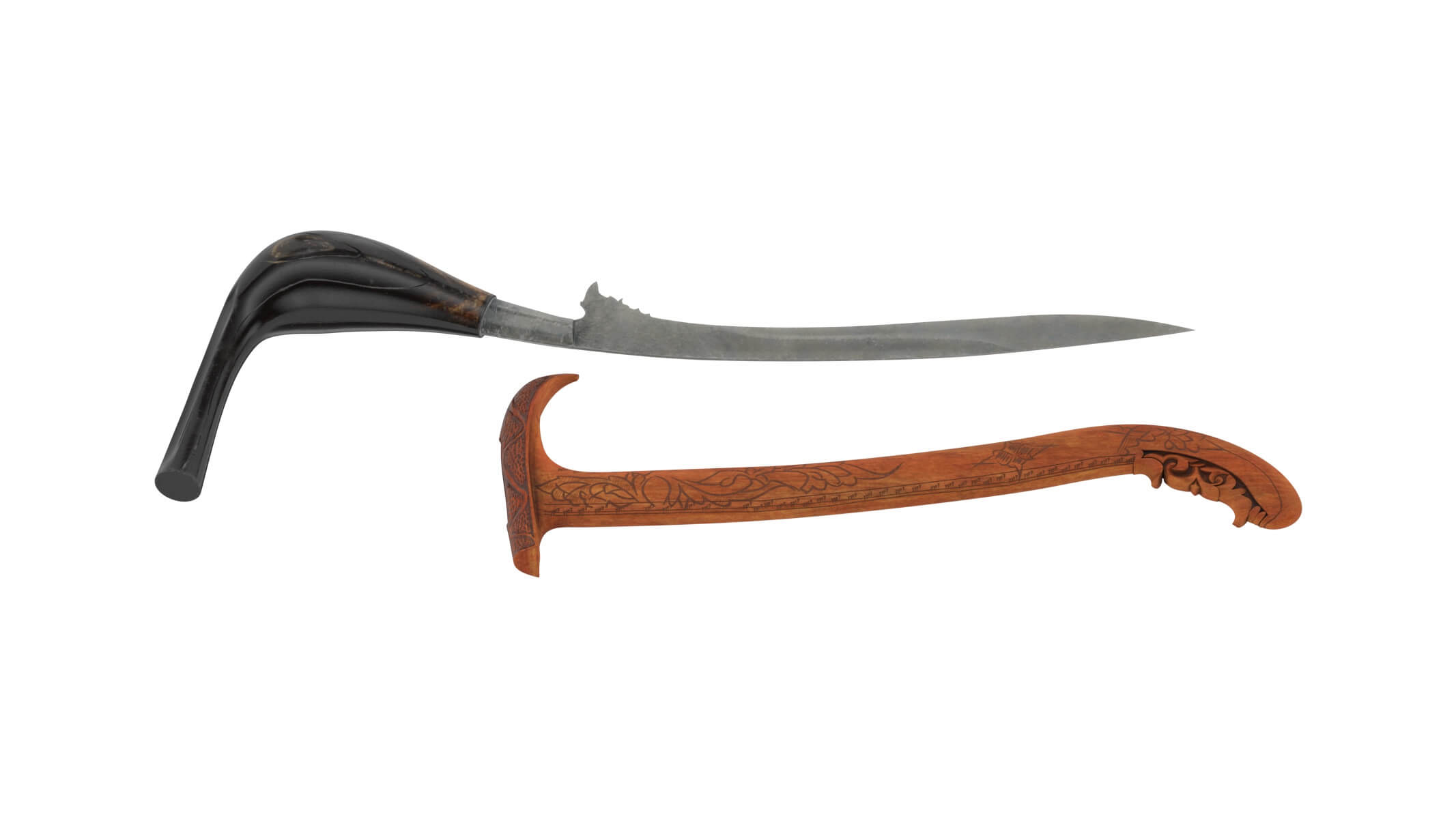 Rencong Dagger - 3D Model by frezzy