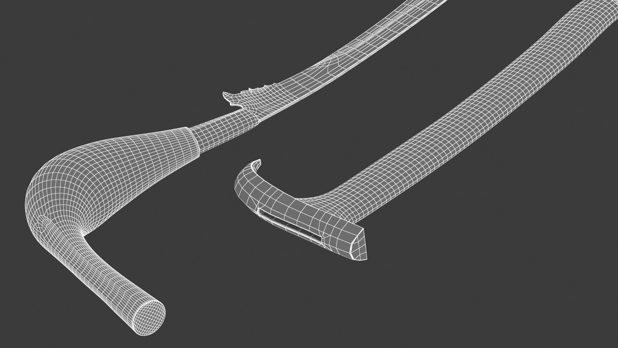 Rencong Dagger - 3D Model by frezzy