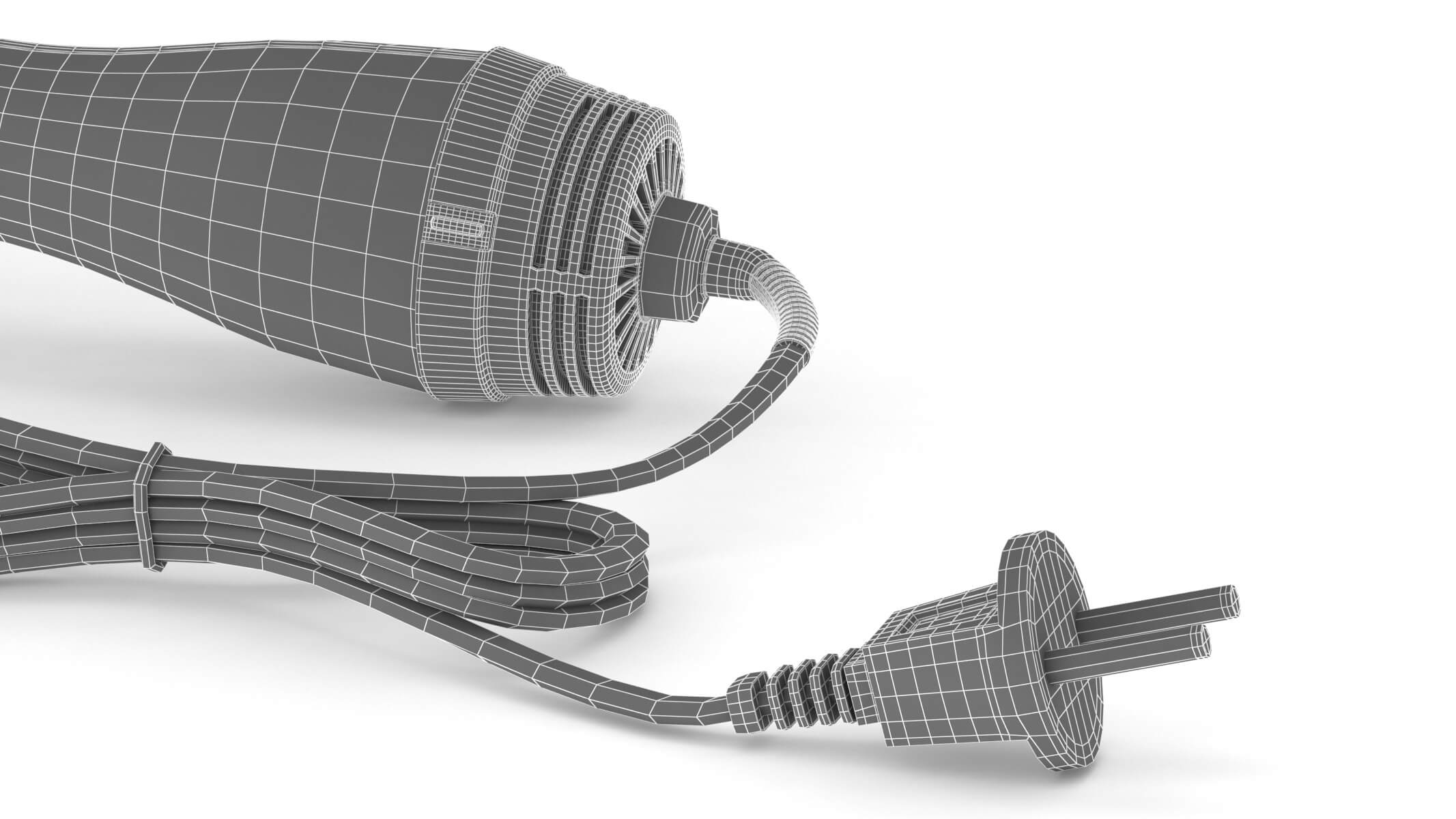 Revlon One-Step Hair Dryer 3D Model by frezzy