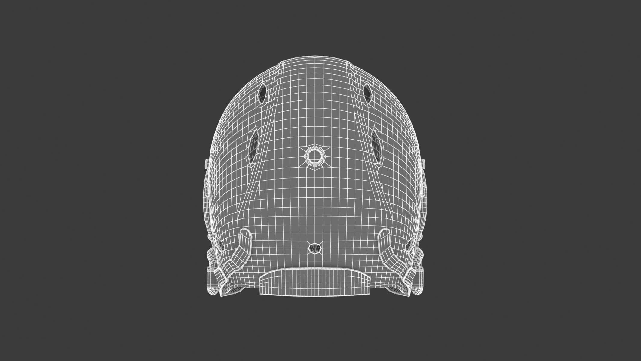 Riddell Revolution Adult Large Football Helmet - 3D Model by frezzy