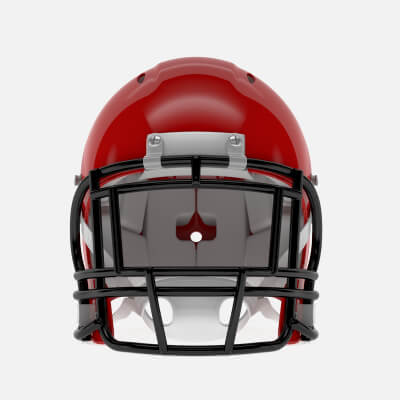 Riddell Revolution Adult Large Football Helmet - 3D Model by frezzy