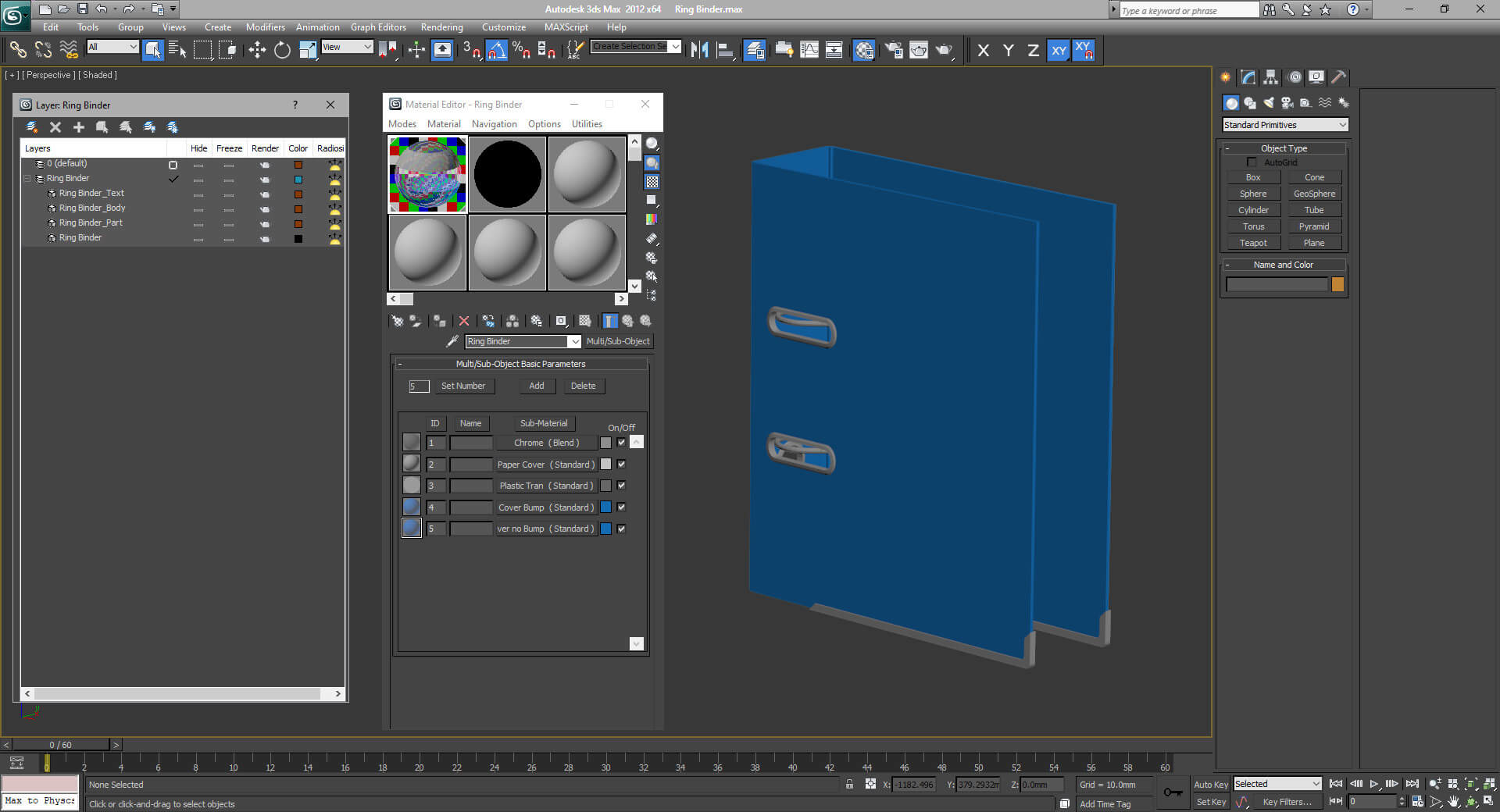 Ring Binder - 3D Model by frezzy
