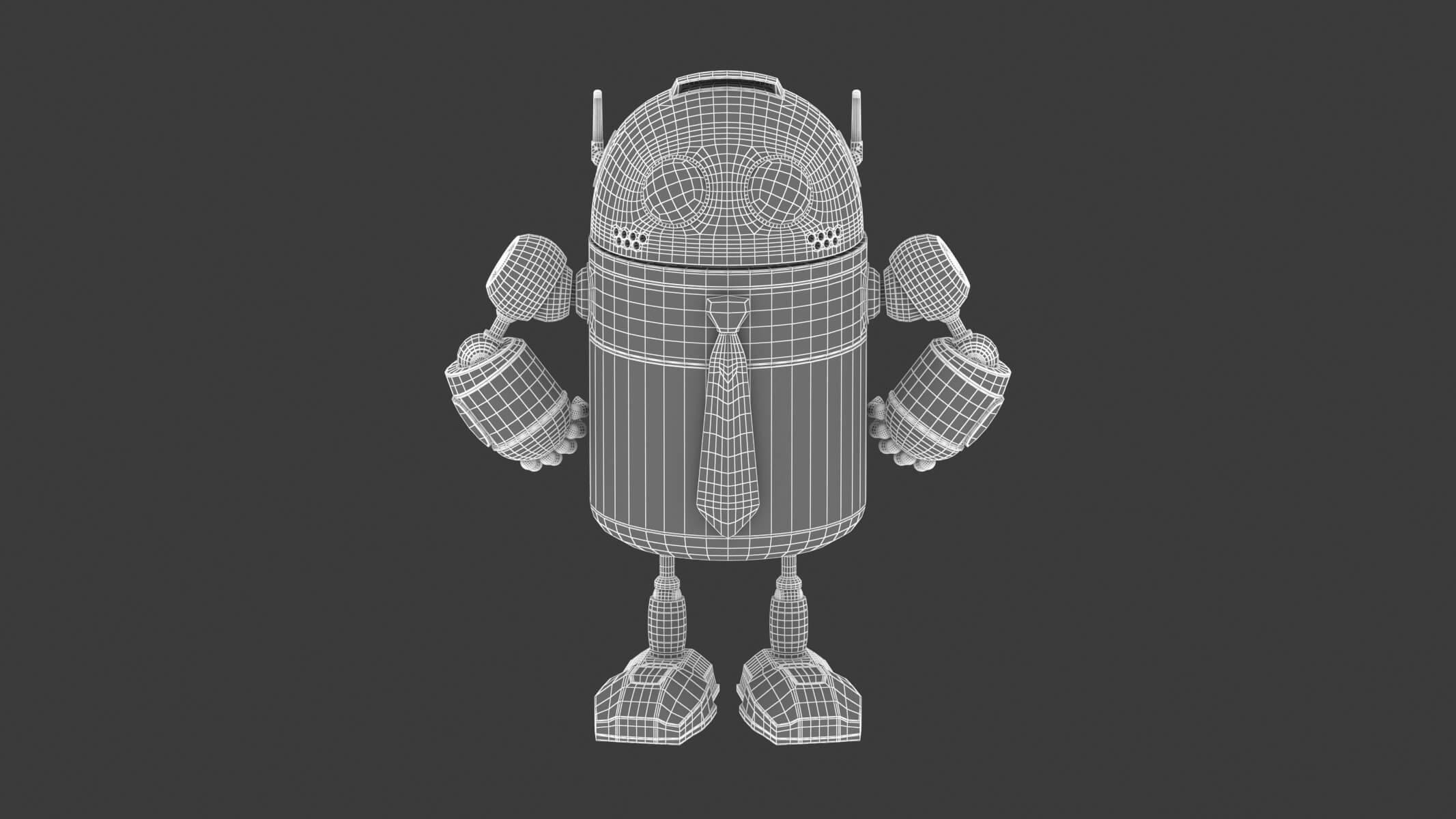 Robot Boss - 3D Model by frezzy
