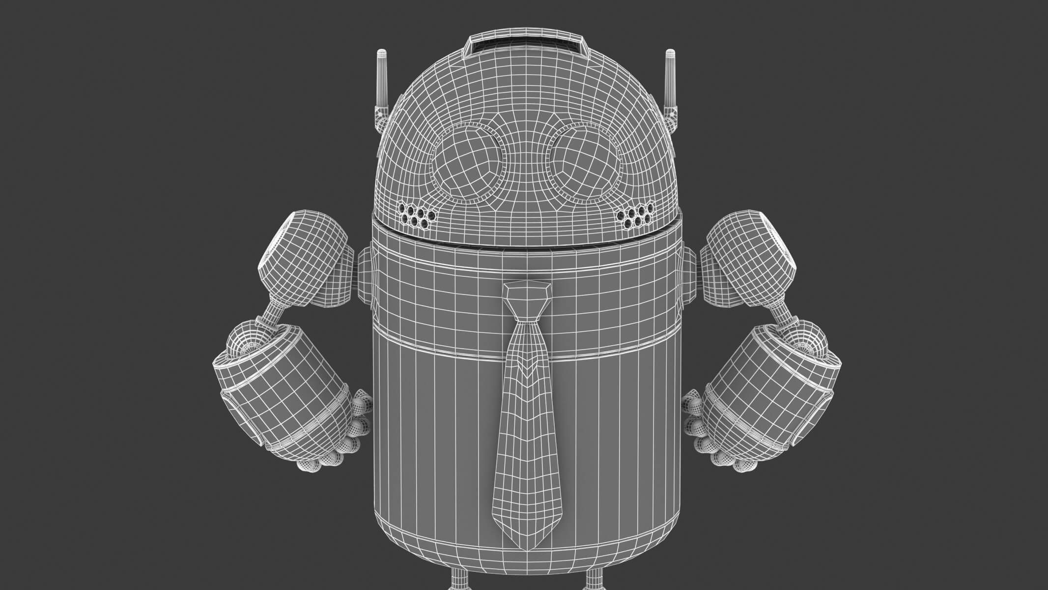 Robot Boss - 3D Model by frezzy