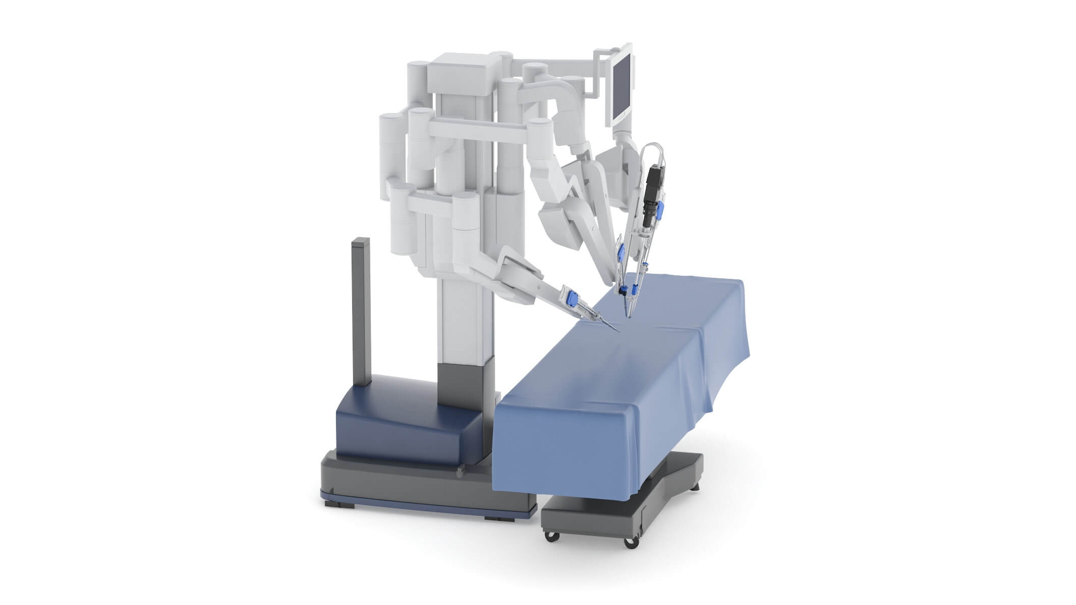 Robotic Surgical System - 3D Model by frezzy