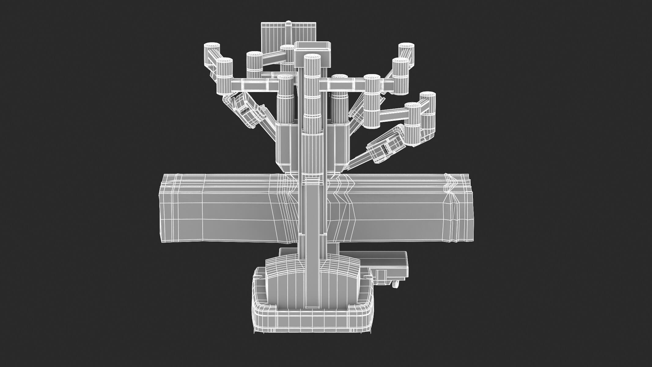 Robotic Surgical System - 3D Model by frezzy