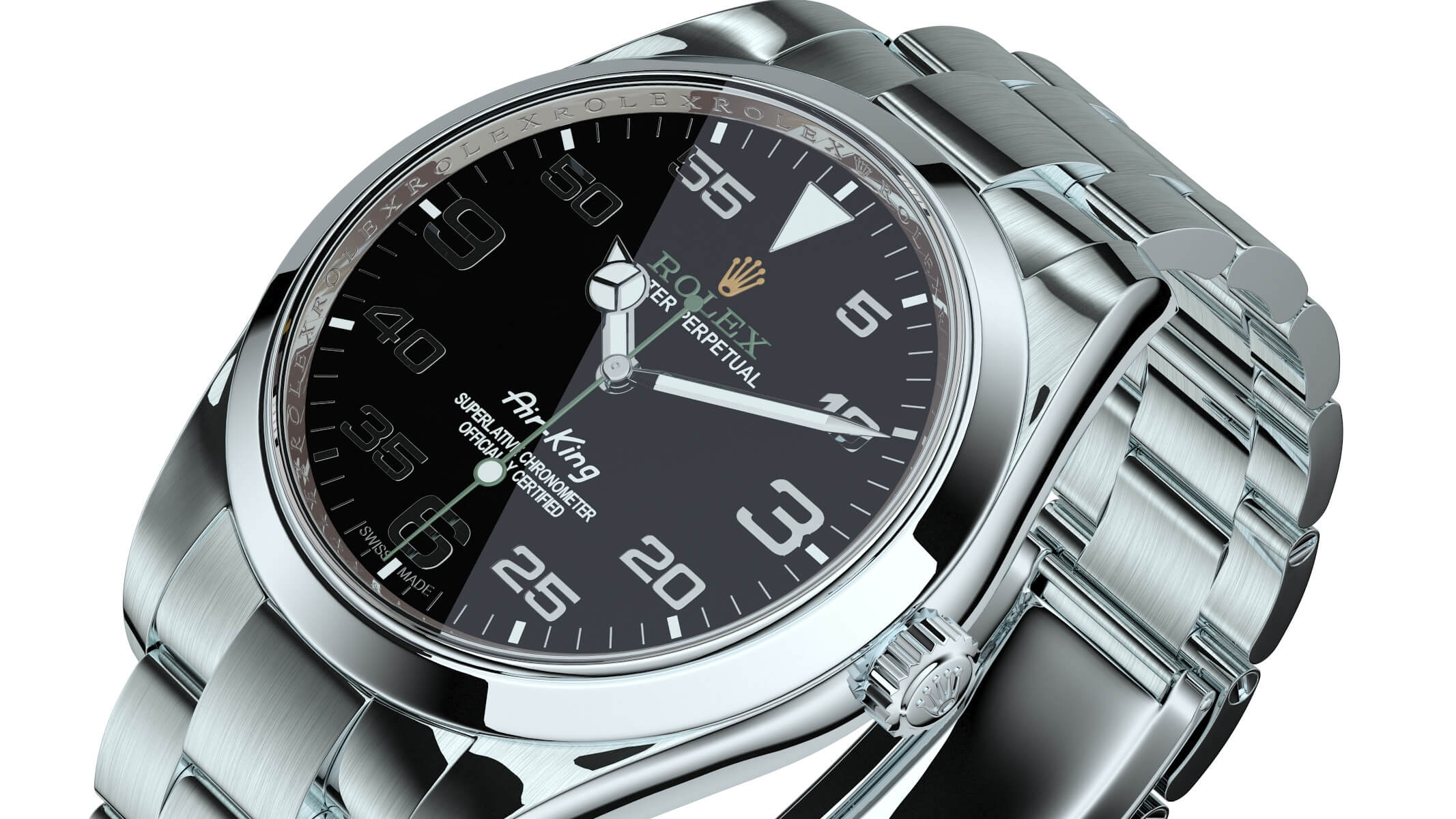 Rolex Air-King 3D Model by frezzy
