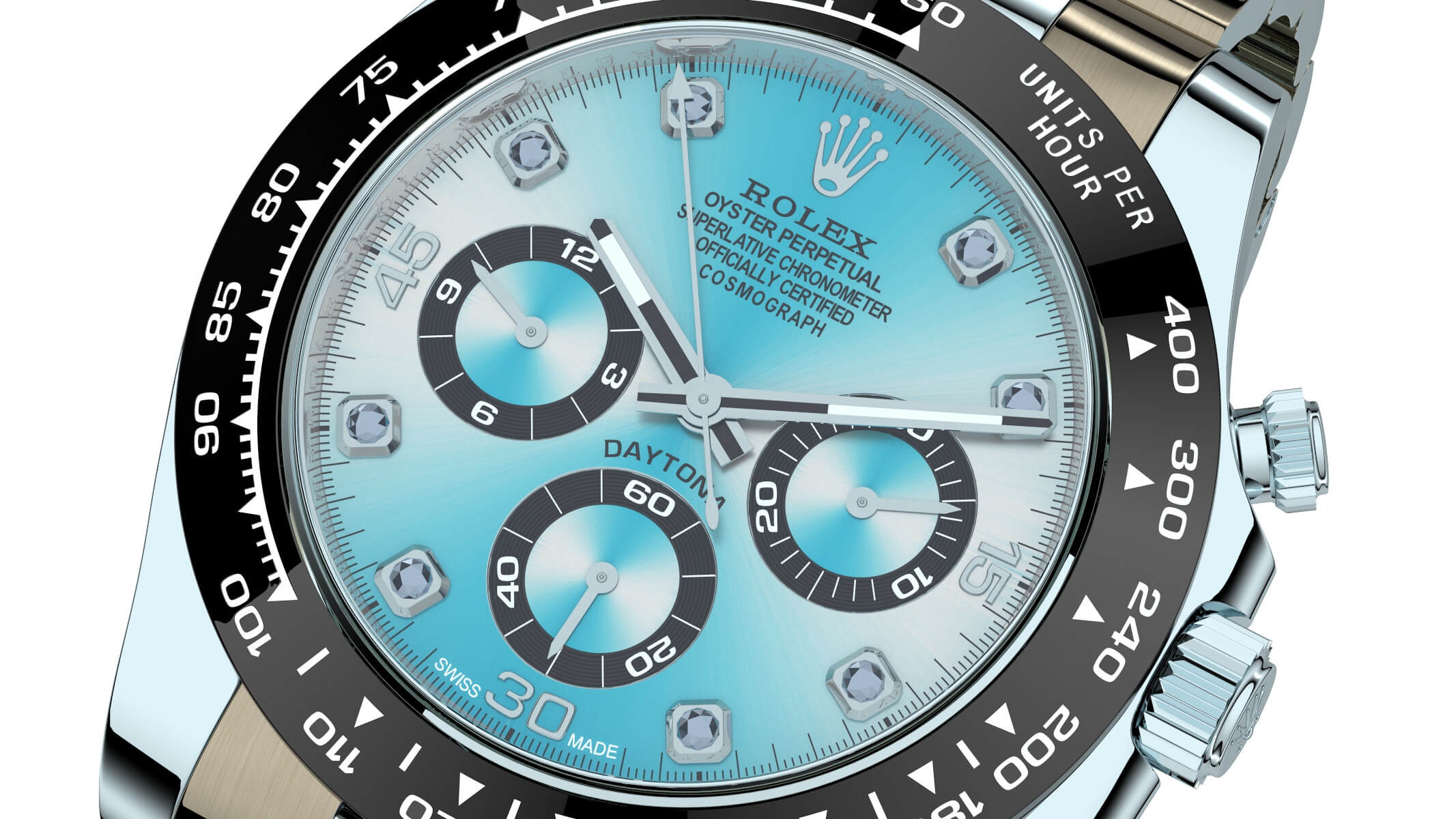 Rolex Cosmograph Daytona Diamond - 3D Model by frezzy