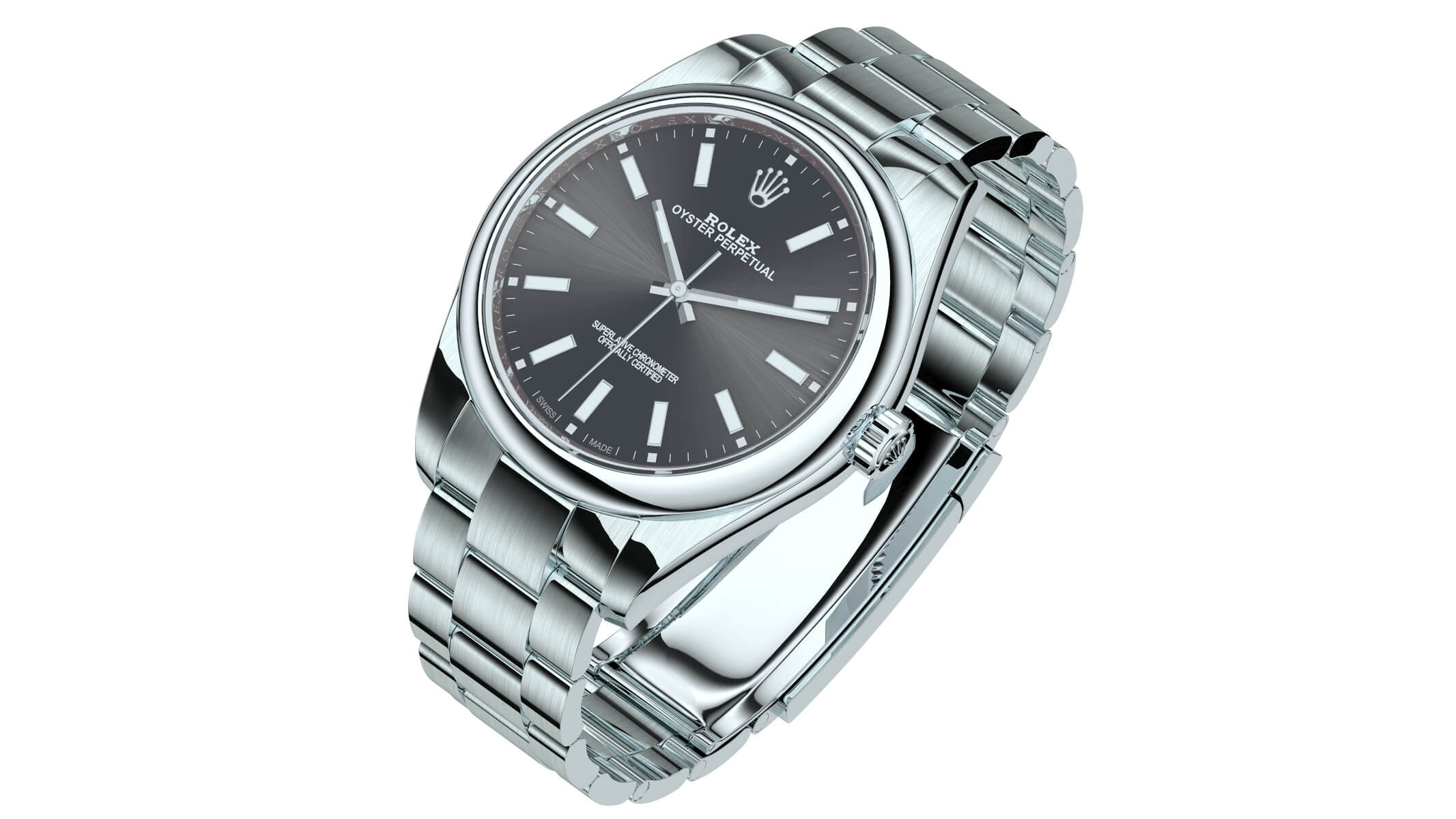 Rolex Oyster Perpetual - 3D Model by frezzy