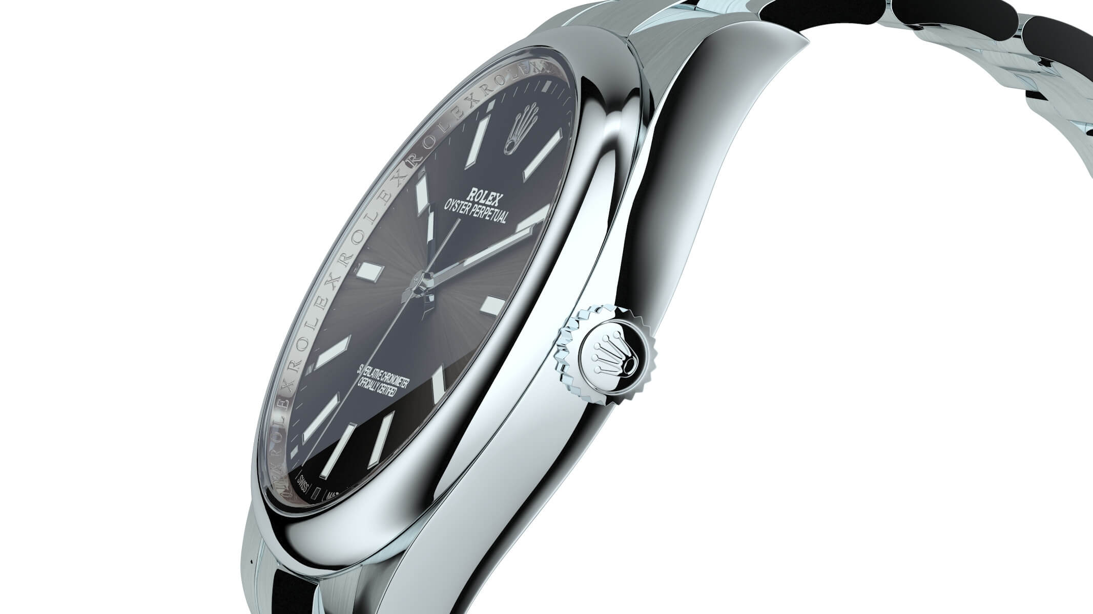 Rolex Oyster Perpetual - 3D Model by frezzy
