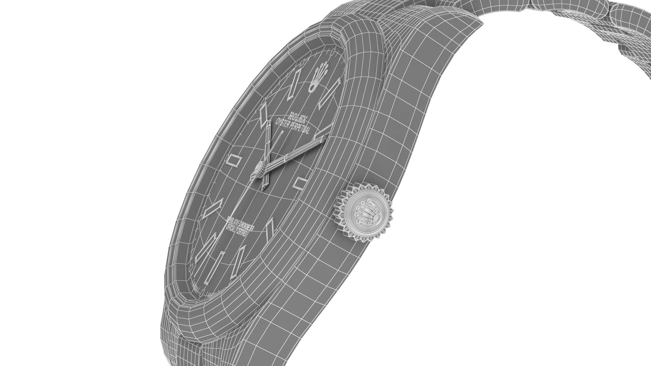 Rolex Oyster Perpetual - 3D Model by frezzy