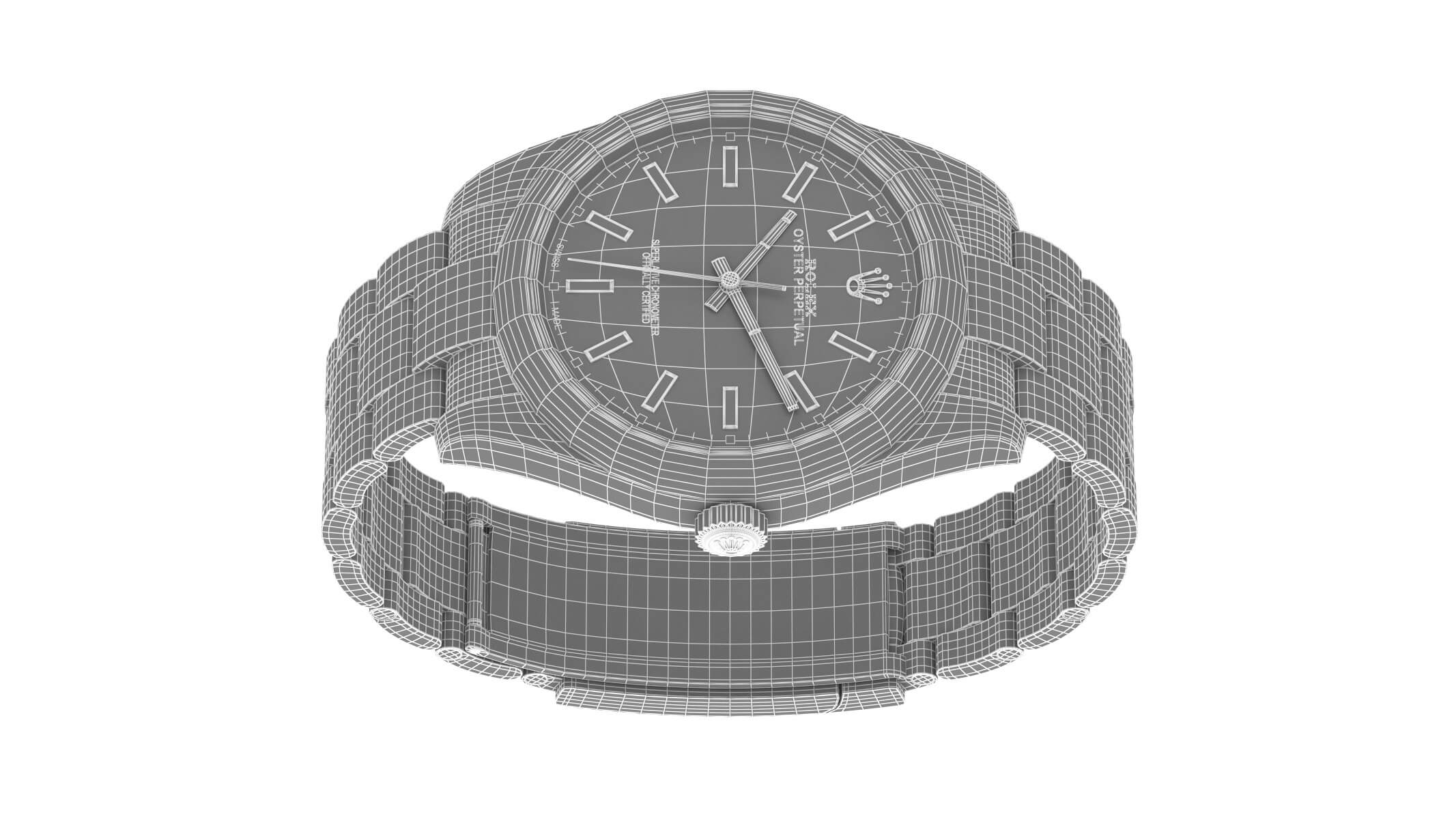 Rolex Oyster Perpetual - 3D Model by frezzy