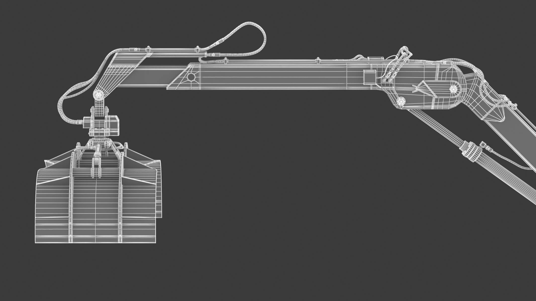 Rotobec Elite 915 Grapple Loader 01 - 3D Model by frezzy