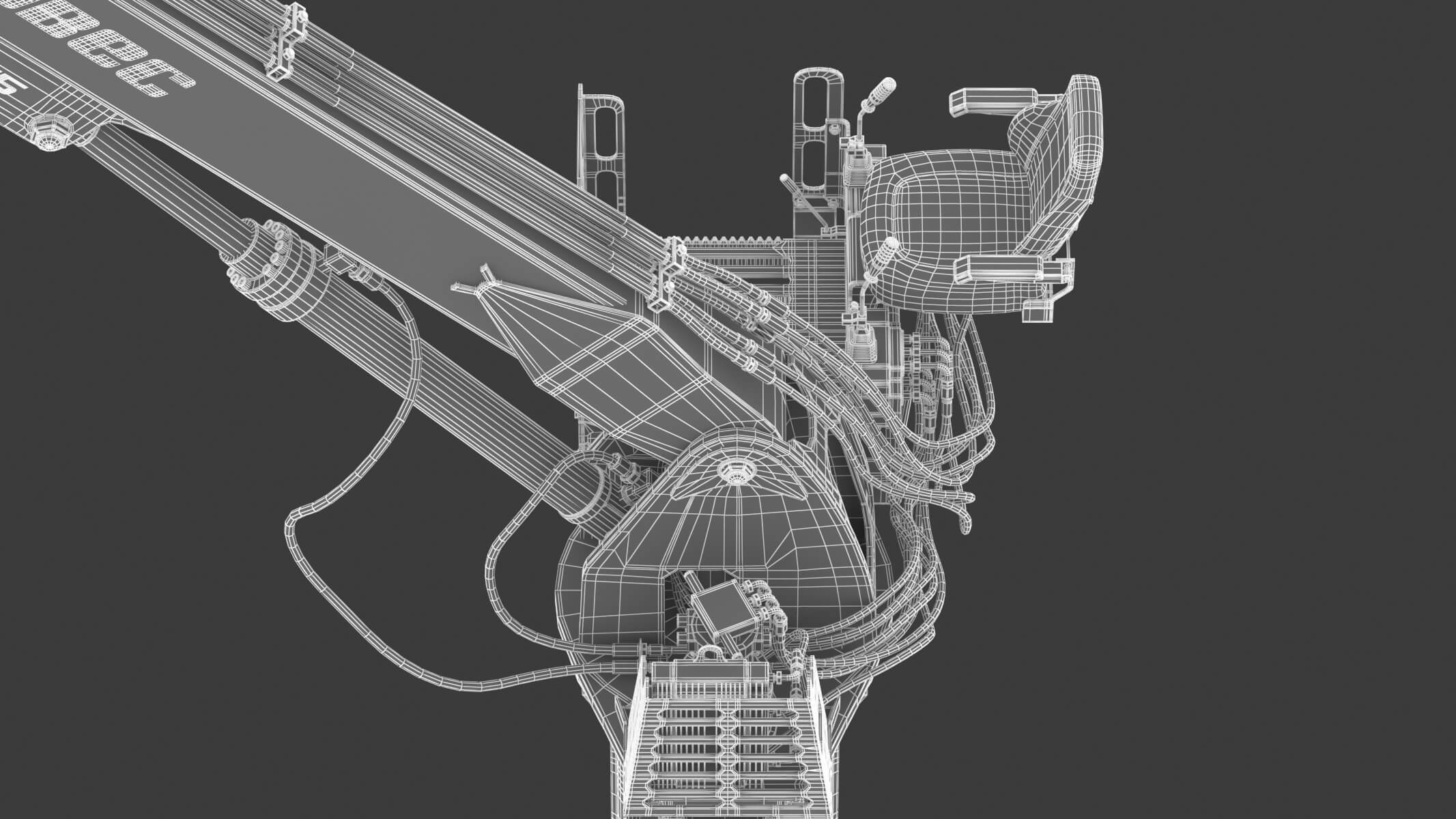 Rotobec Elite 915 Grapple Loader 01 - 3D Model by frezzy