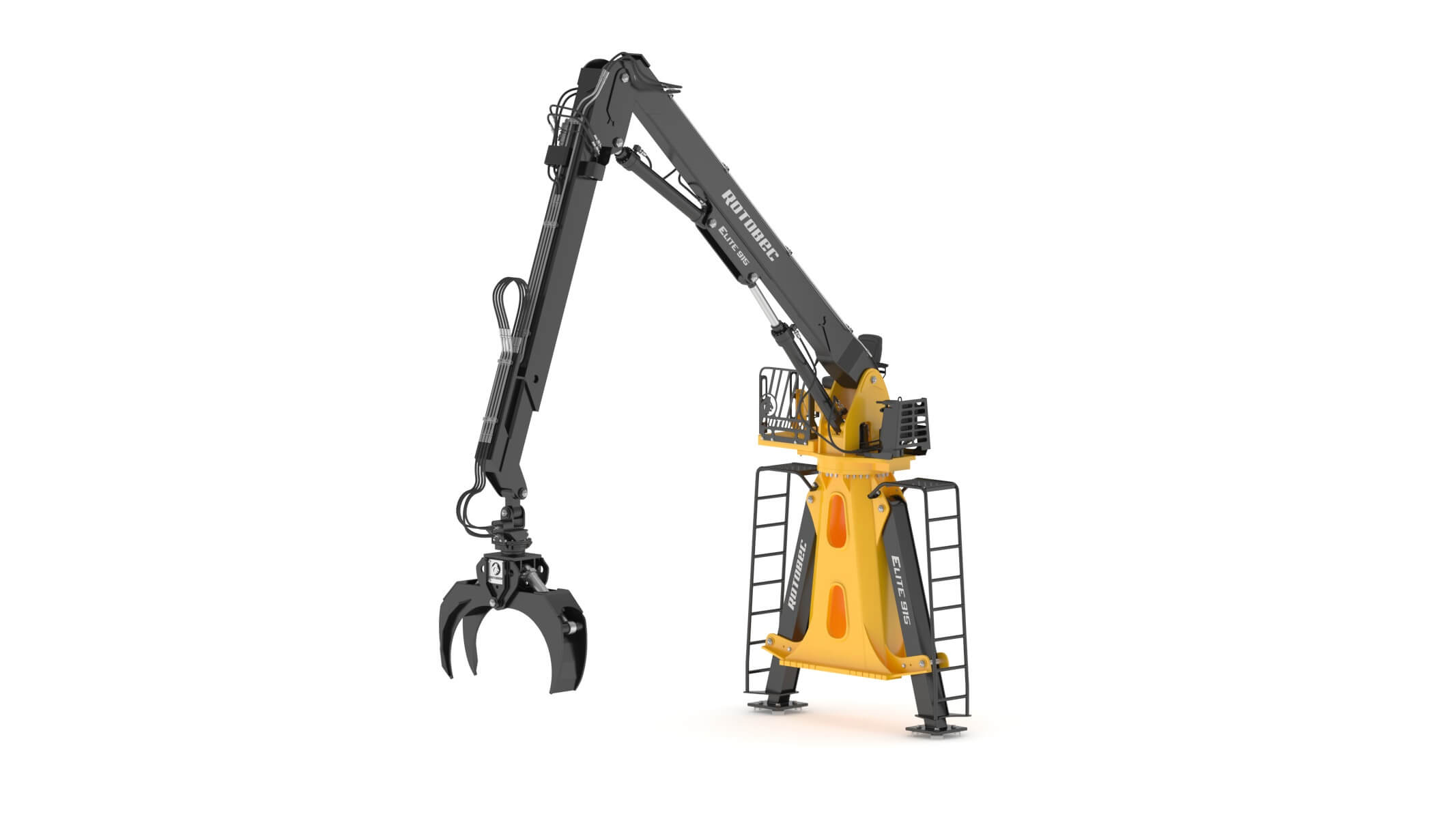 Rotobec Elite 915 Grapple Loader 02 - 3D Model by frezzy