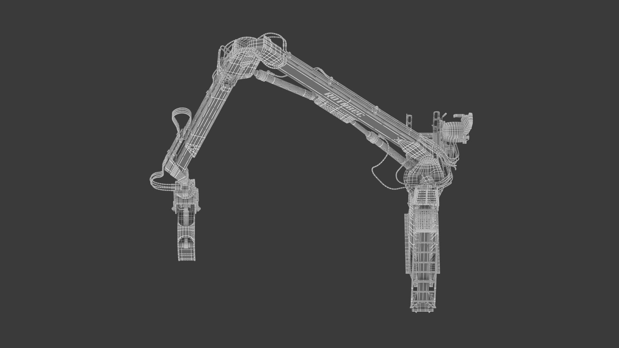Rotobec Elite 915 Grapple Loader 02 - 3D Model by frezzy