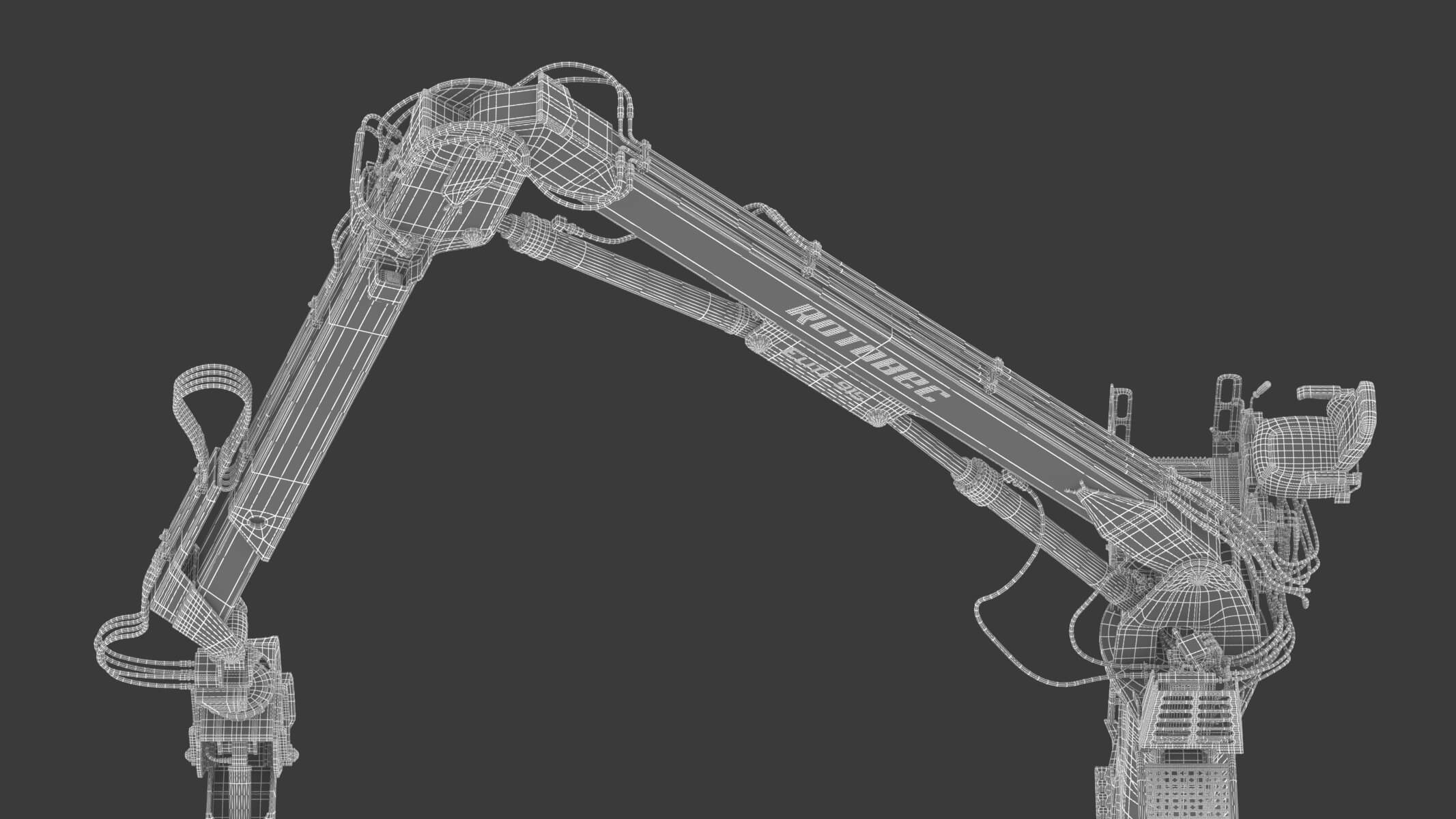 Rotobec Elite 915 Grapple Loader 02 - 3D Model by frezzy