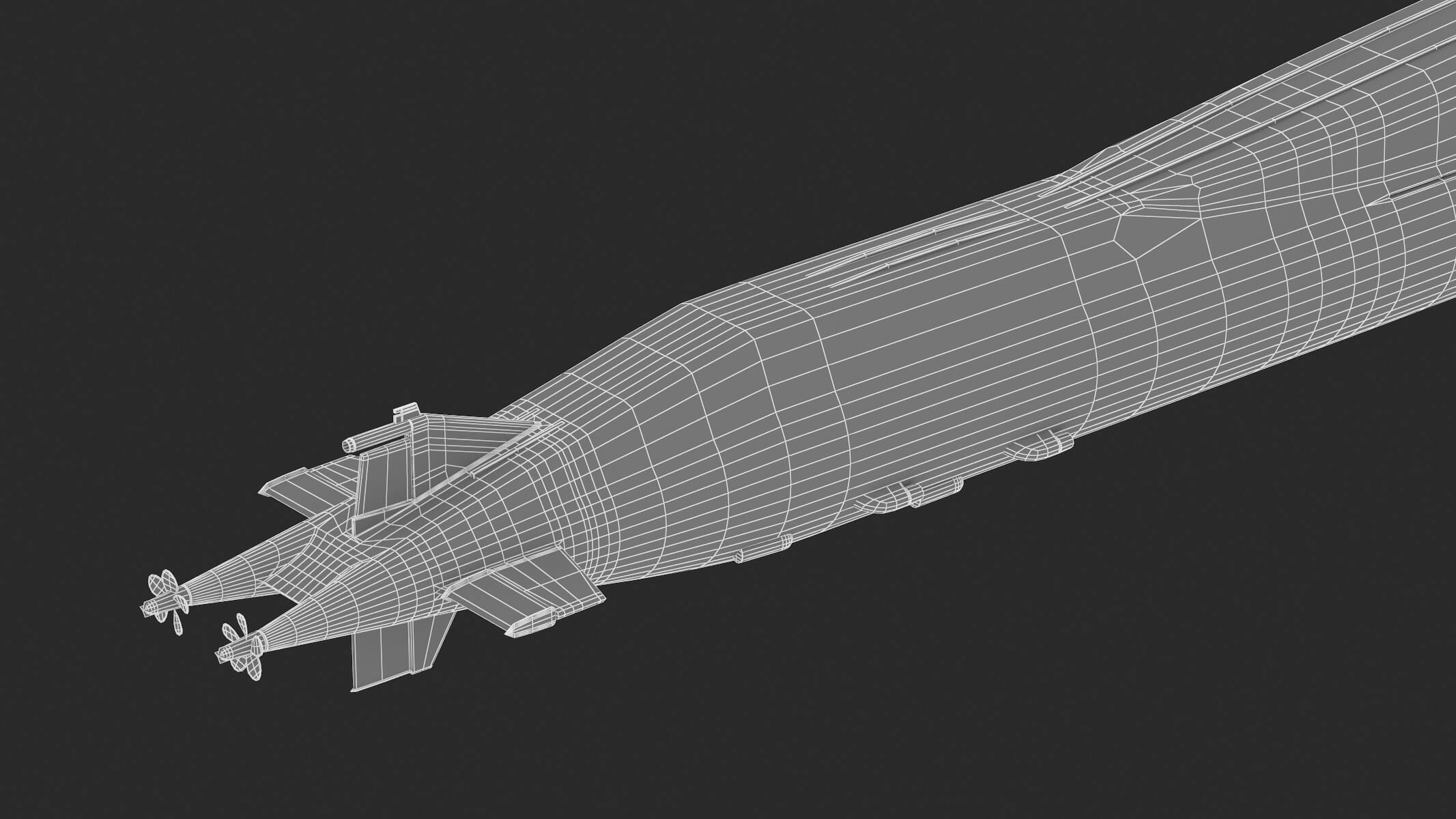 Russian Nuclear Strategic Submarine Delta IV Class - 3D Model by frezzy