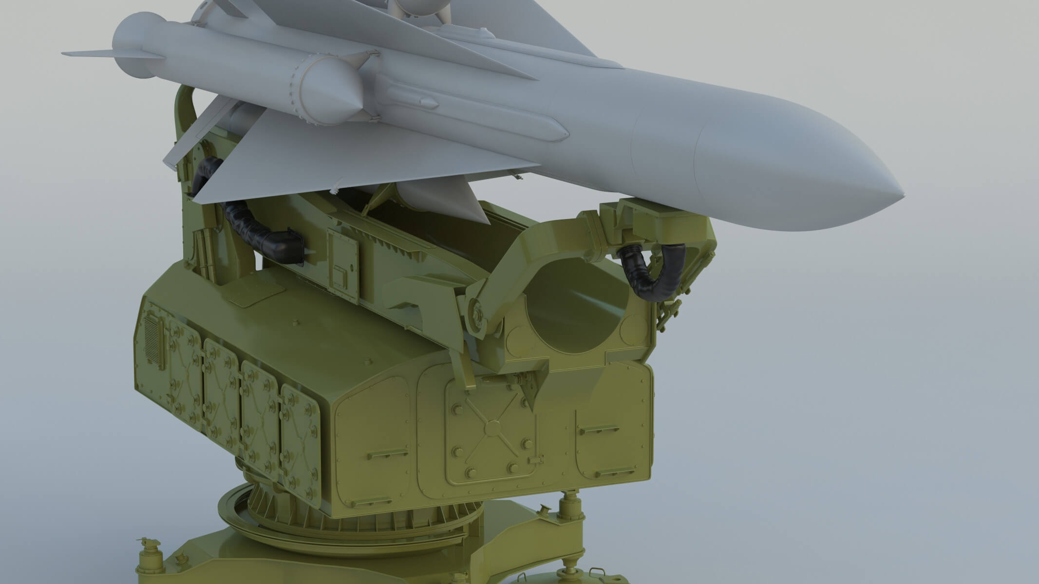 S-200 Missile 3D Model by frezzy