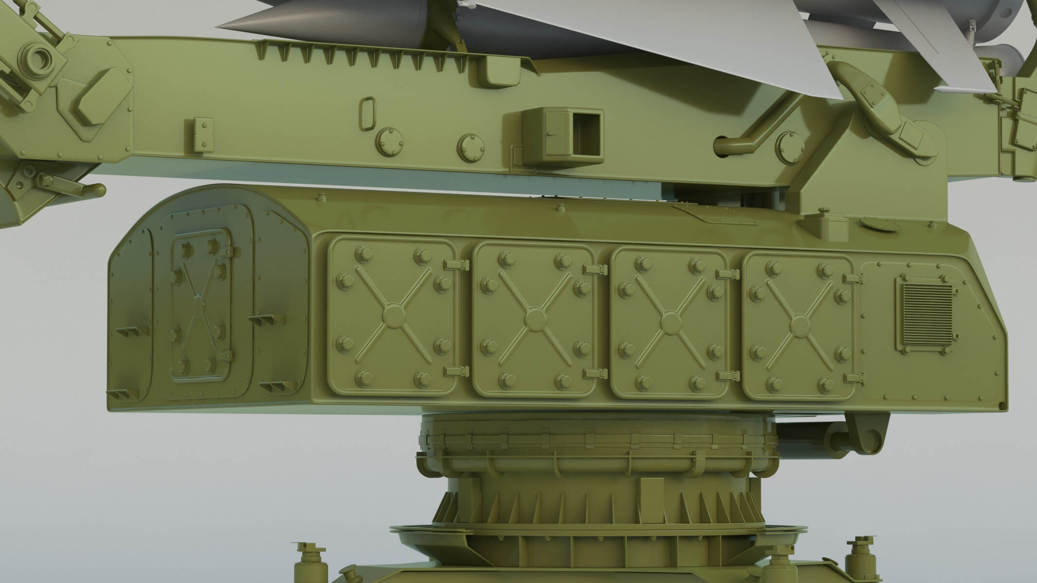 S-200 Missile 3D Model by frezzy