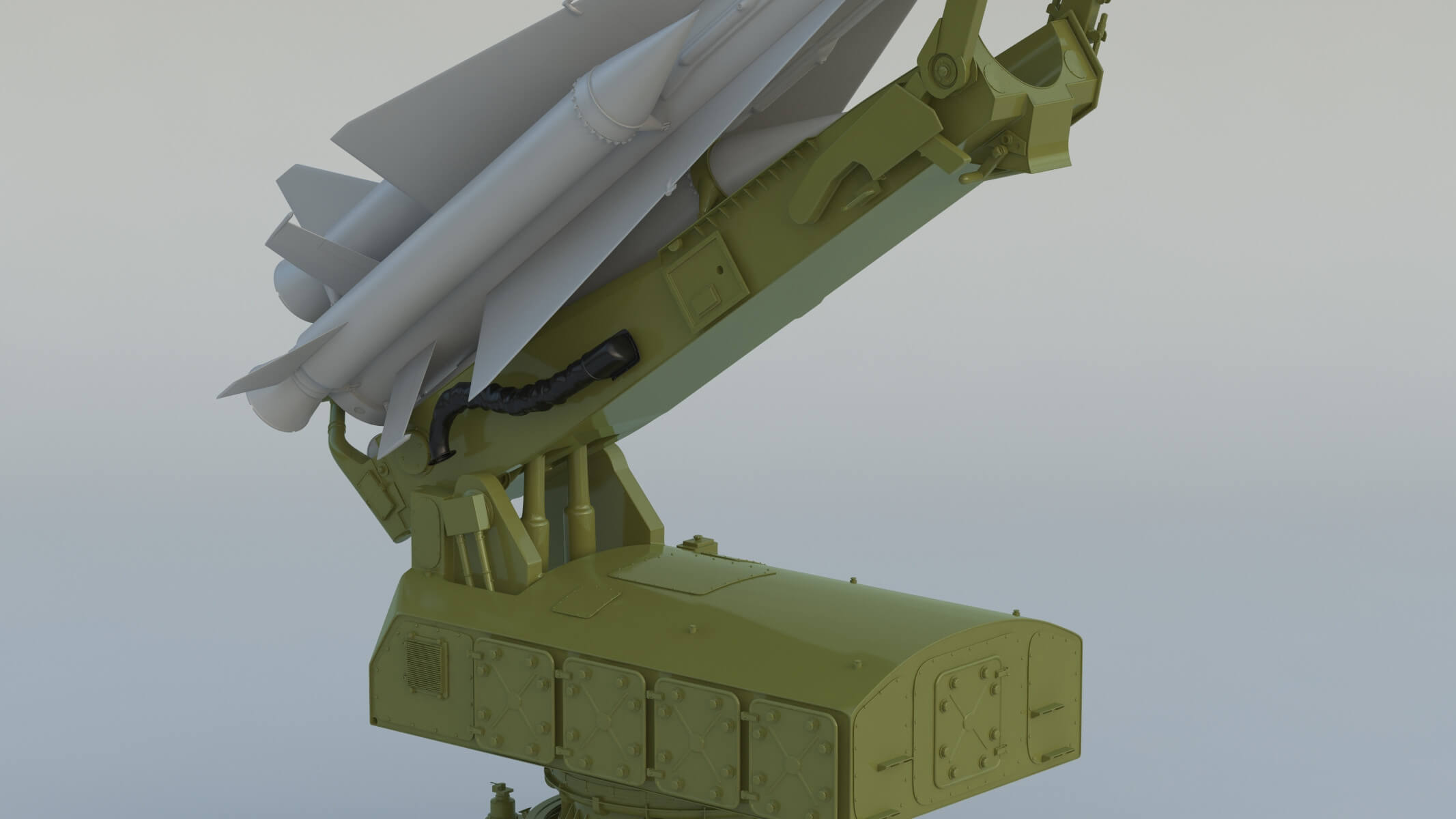 S-200 Missile 3D Model by frezzy