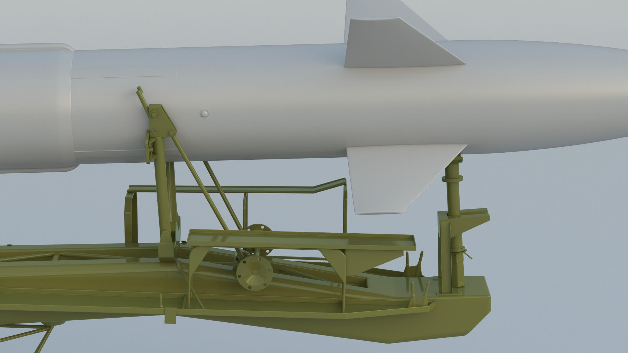 S-25 Berkut (SA-1 Guild) 3D Model by frezzy