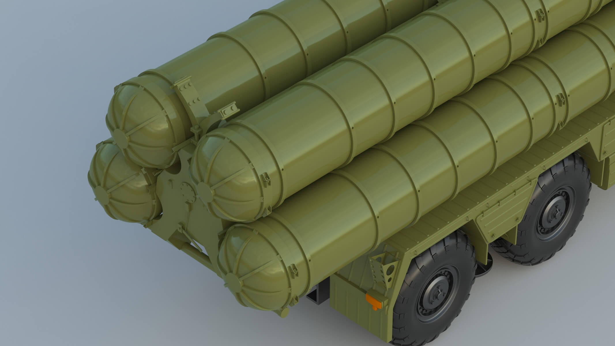 S-300 Missile 3D Model by frezzy