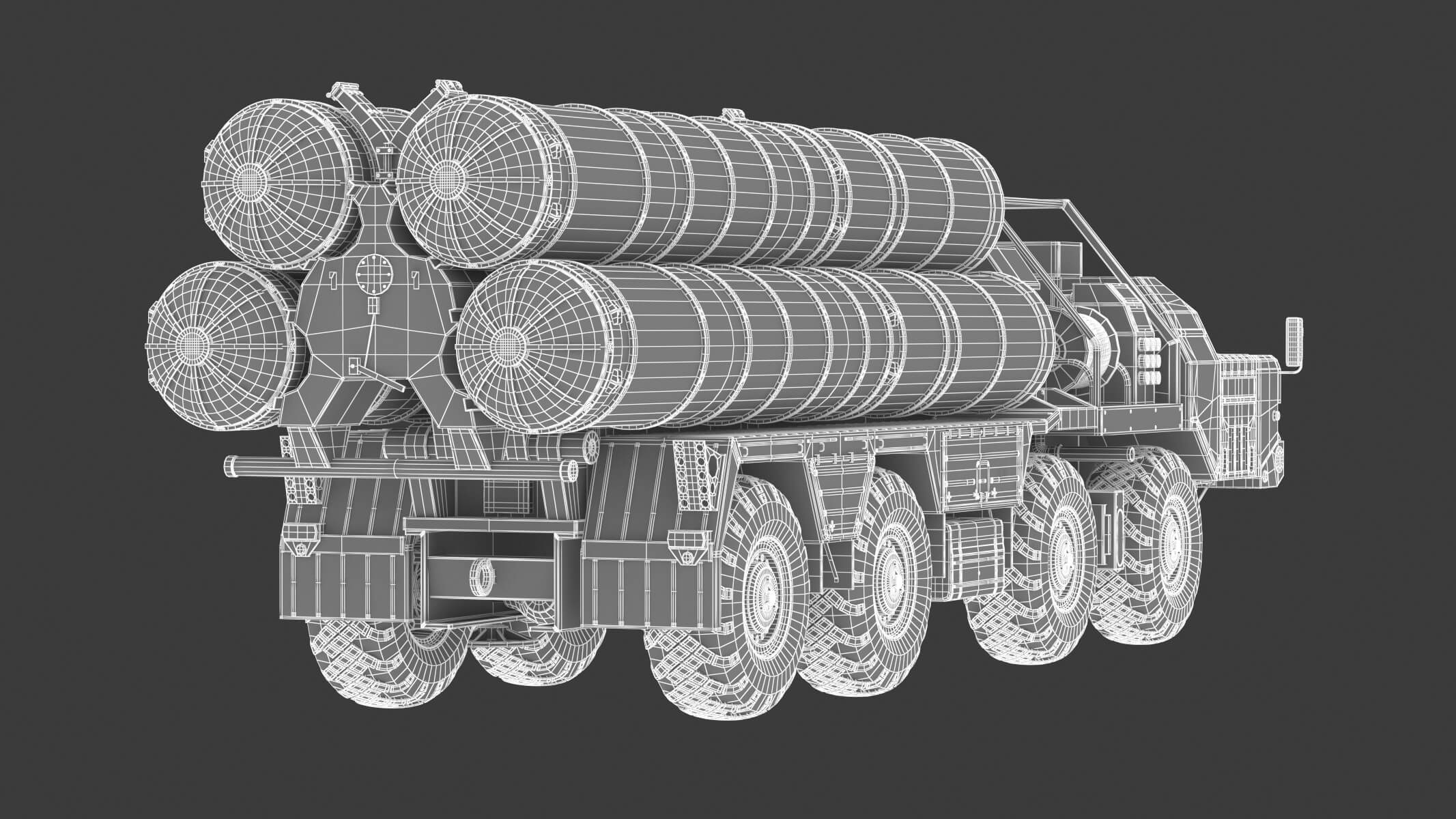 S-300 Missile 3D Model by frezzy