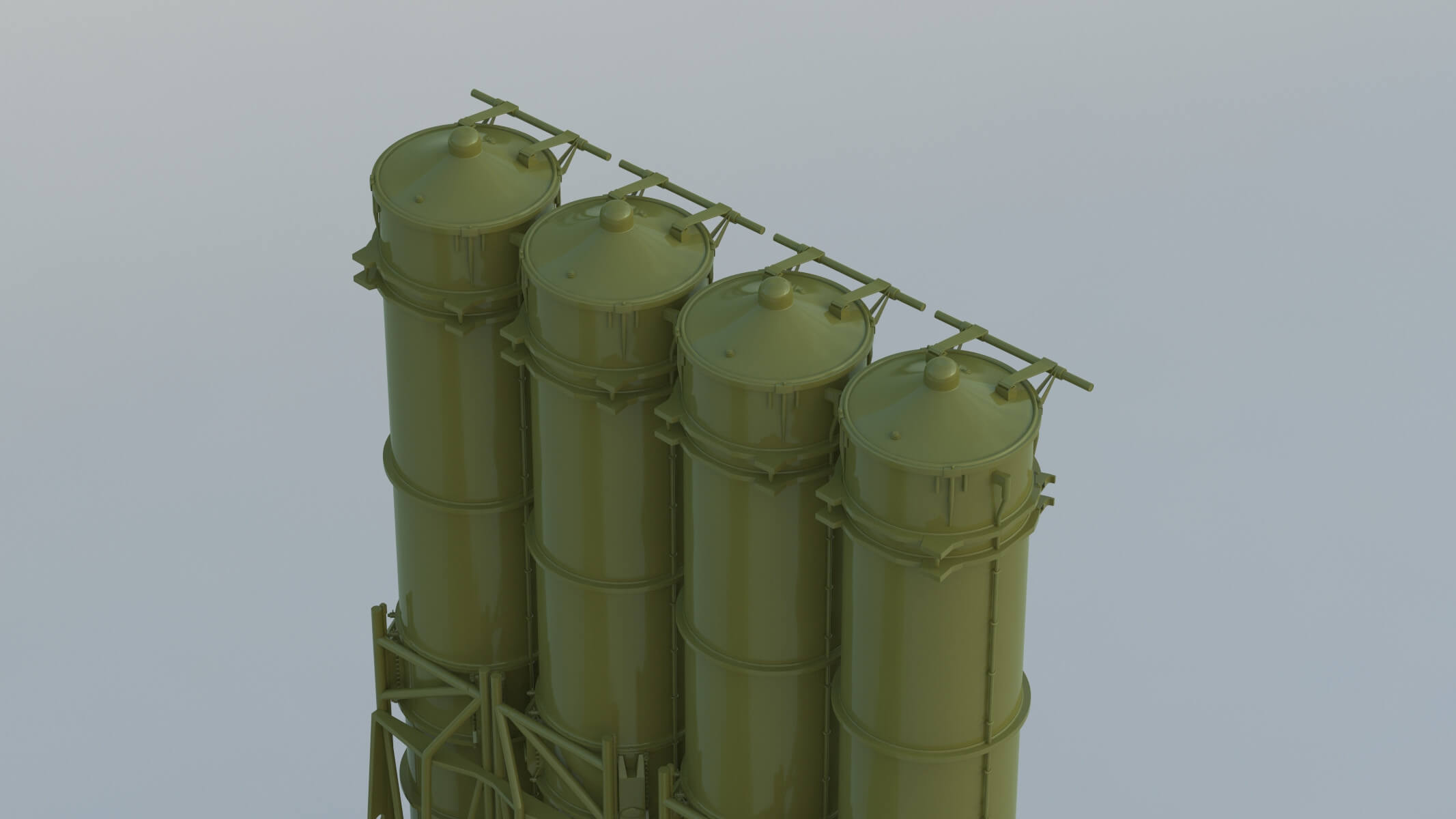 S-300VM Missile 3D Model by frezzy